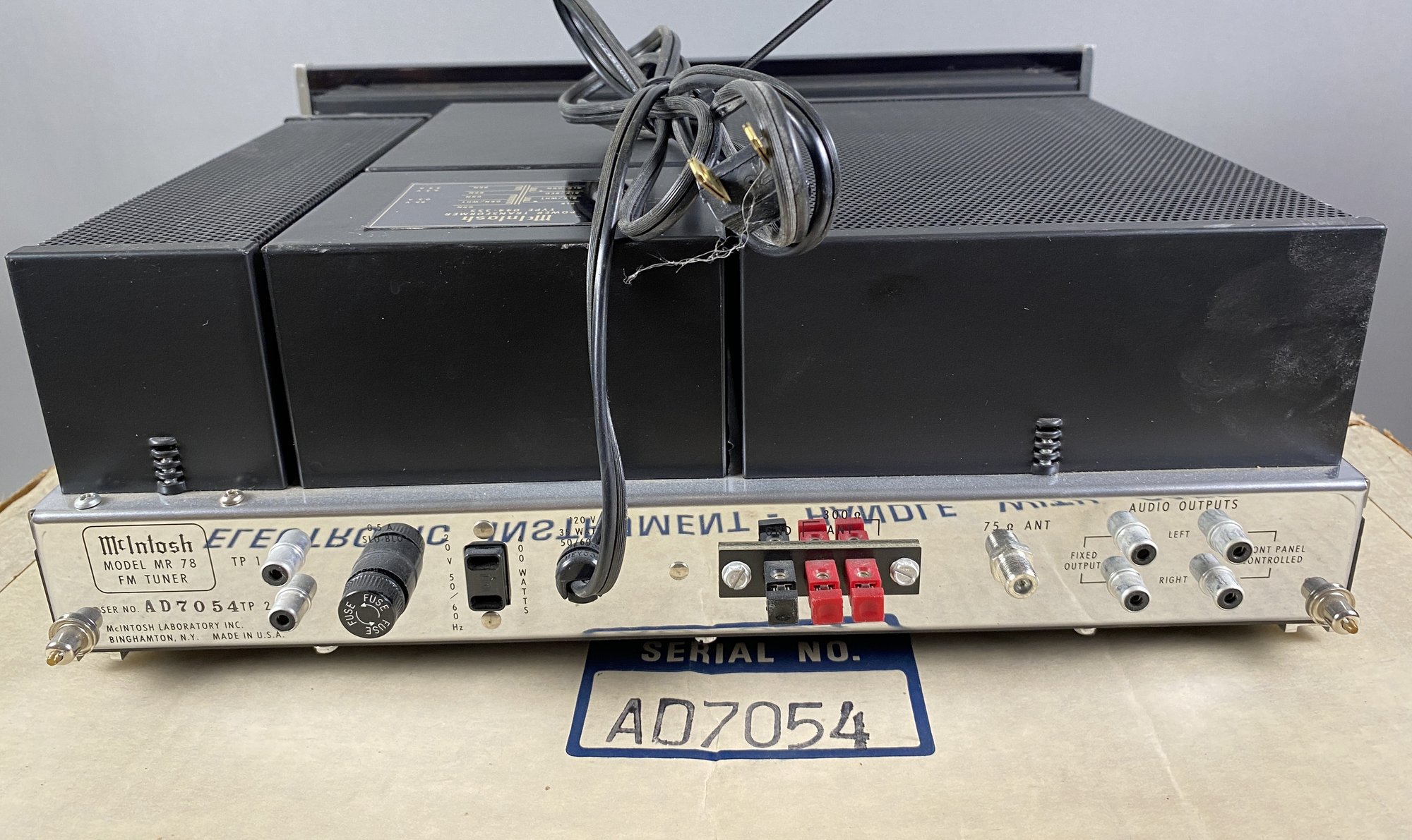 Updated On 8/19: Incredible Hard To Find Vintage McIntosh Stereo Tuner ...