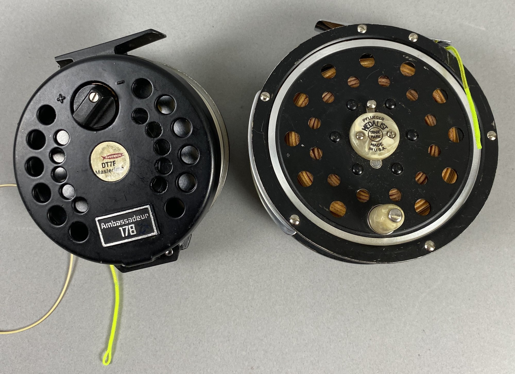 Vintage Pflueger Medalist & Ambassadeur Masterline DT7F Fly Fishing ...