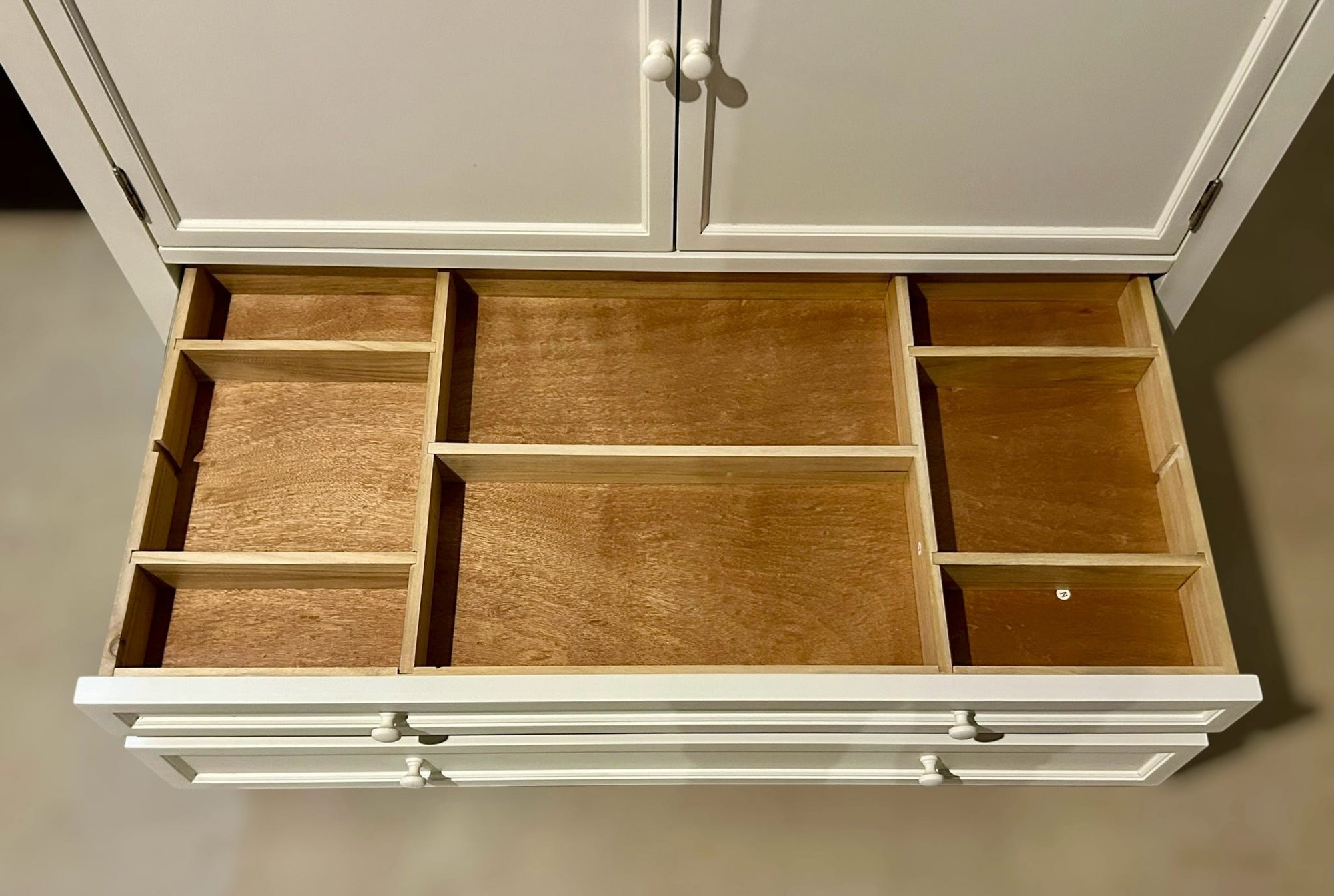 Home Decorators Collection 2 Door 2 Drawer Storage Cabinet W/ Boxed ...
