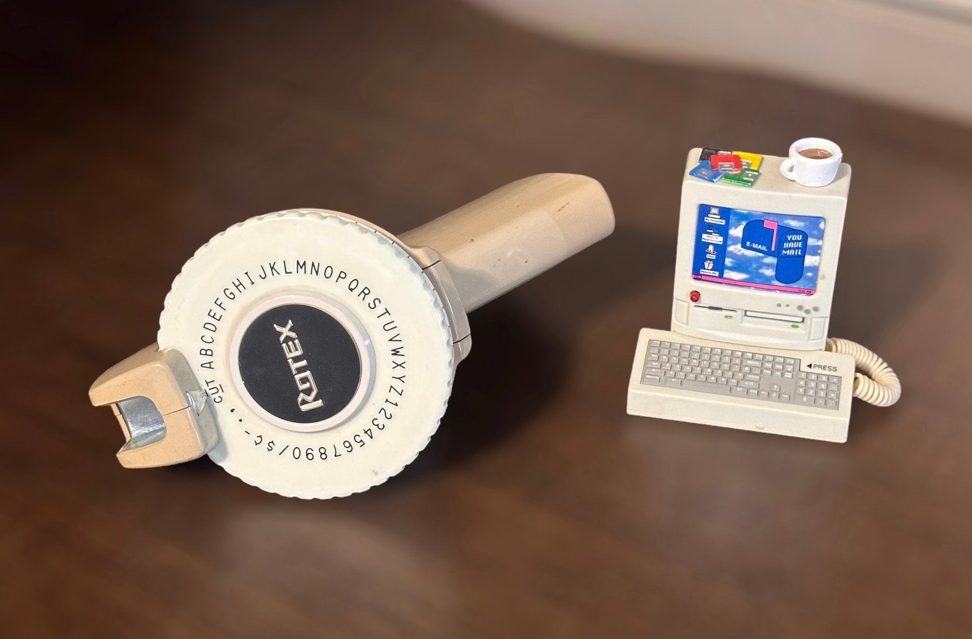 Rotex Plastic Label Maker And You Got Mail Refrigerator Magnet #11096 ...