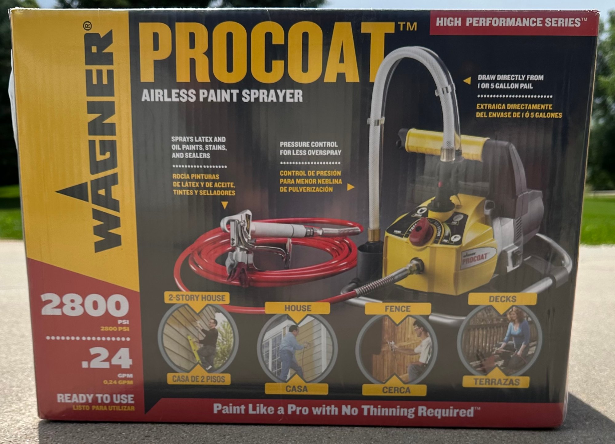 Brand New Wagner Pro Coat Airless Paint Sprayer #3540 | Auctionninja.com