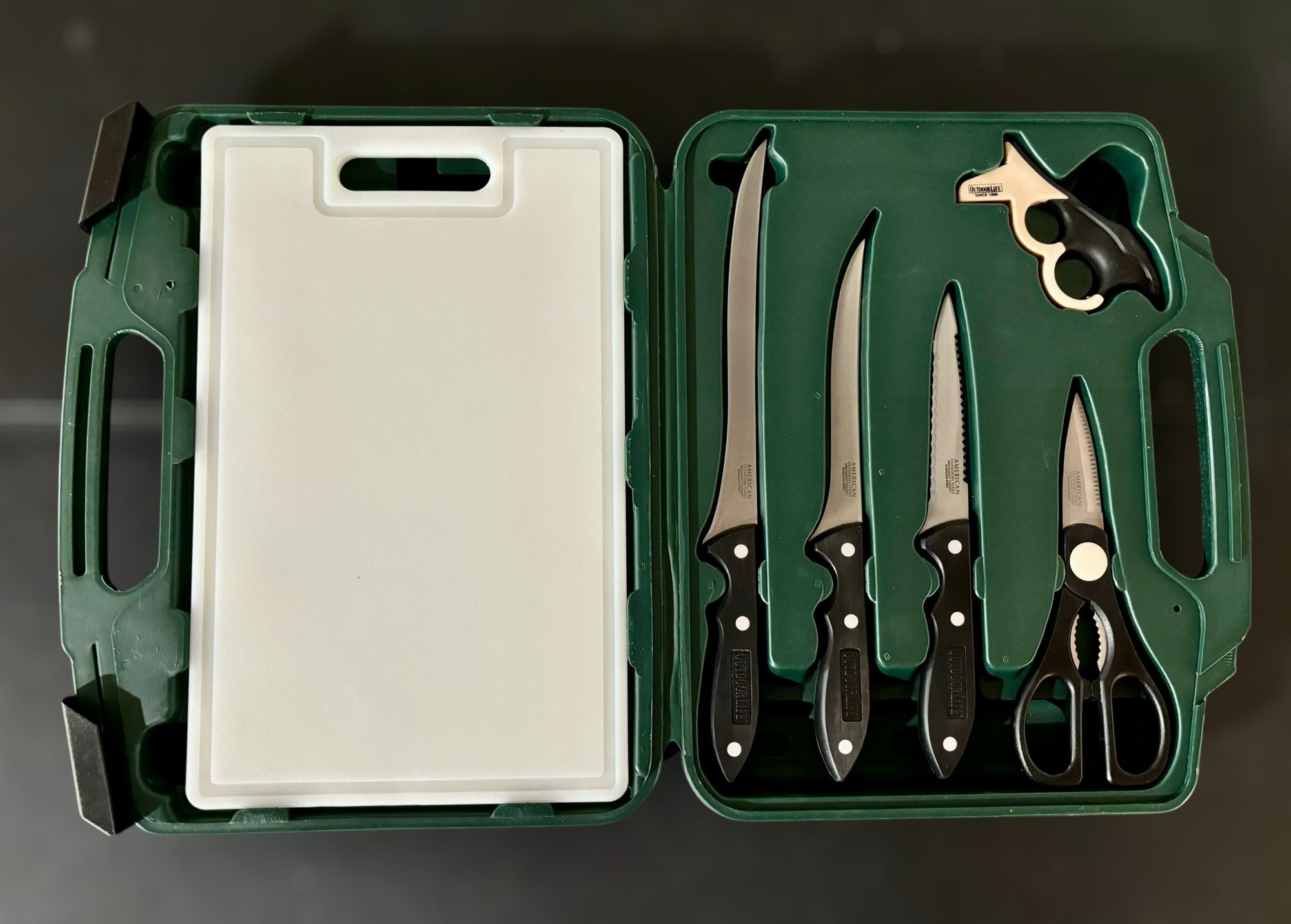 Outdoor Life 6-piece Fish Fillet Kit #16823 | Auctionninja.com