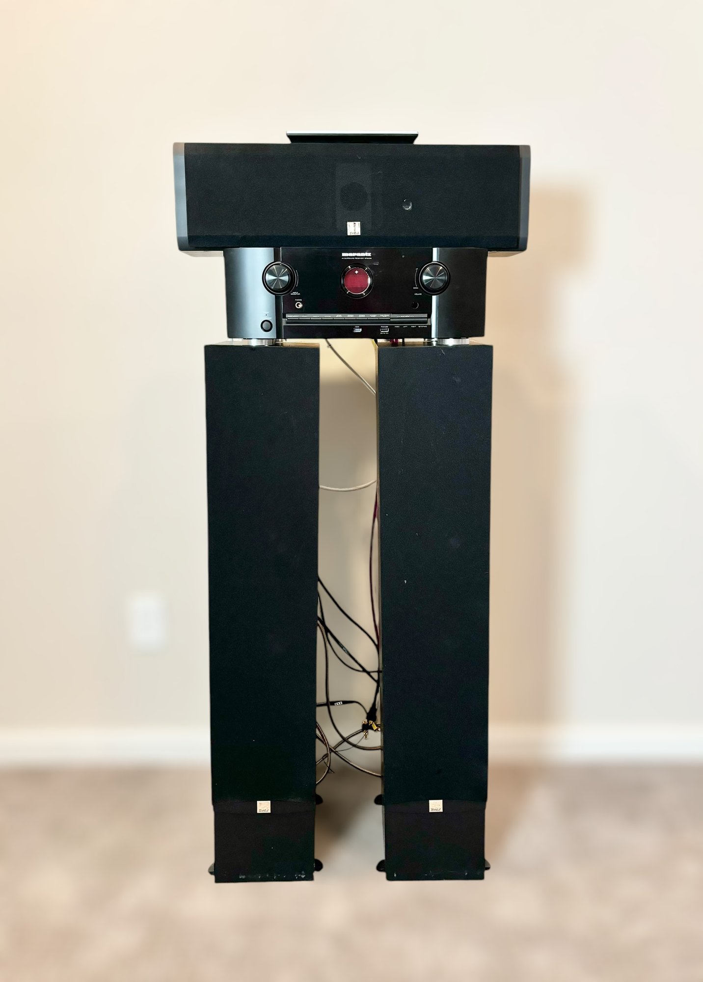 Surround Sound Speaker System W/ Marantz Surround Receiver & Dali ...