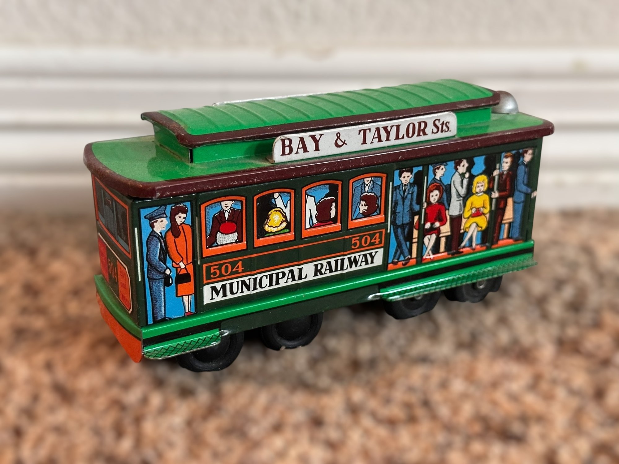 Assortment Of Wind Up Tin Trains Including Disney Train And More #23018 ...