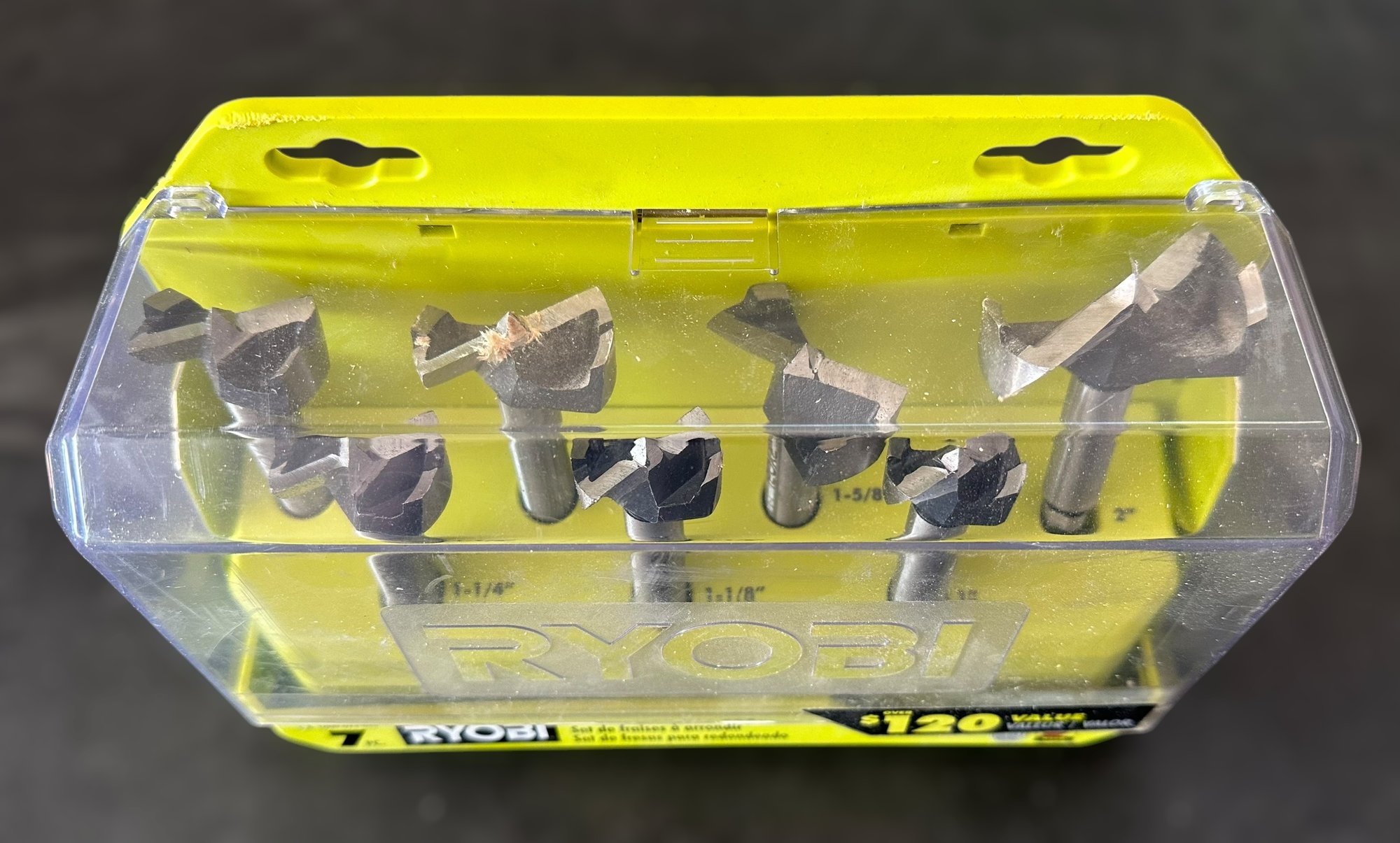 Ryobi Forstner Bit Set #15495 | Auctionninja.com