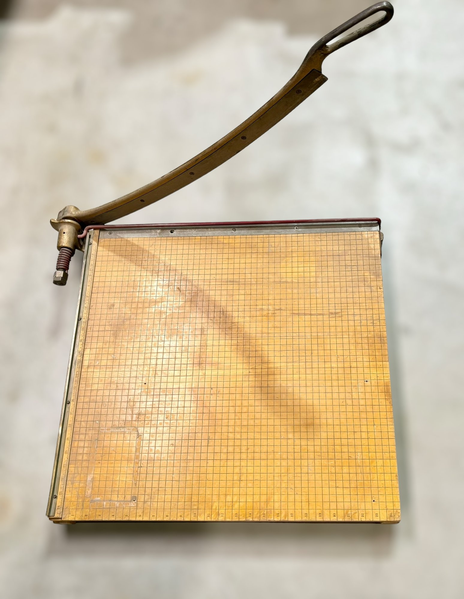 Ingento No. 8 Big Wooden Guillotine Paper Cutter 24 Inch #11196 ...