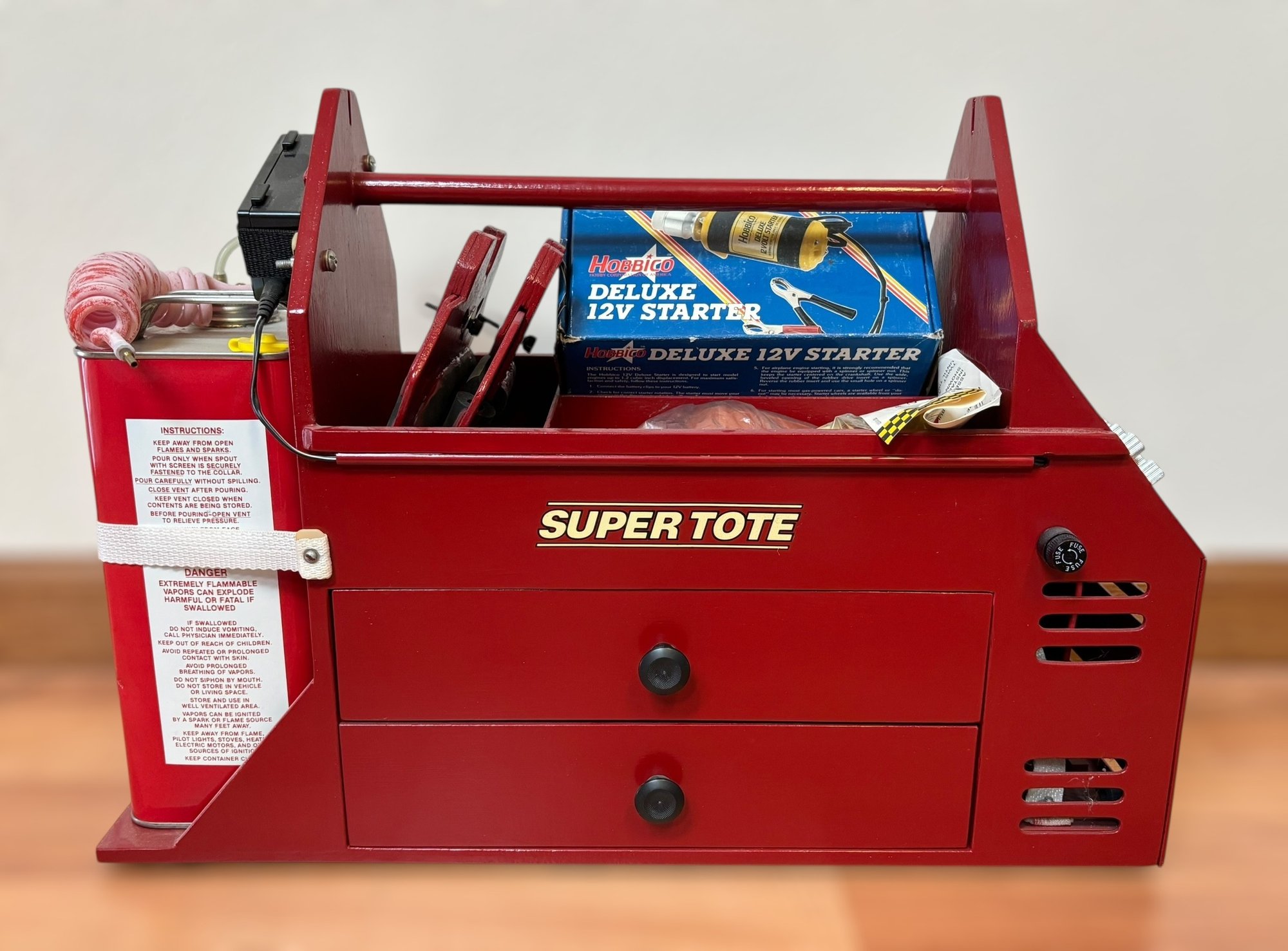 SuperTote Academy Of Model Aeronautics RC Airplane Field Box W/ Hobbico ...