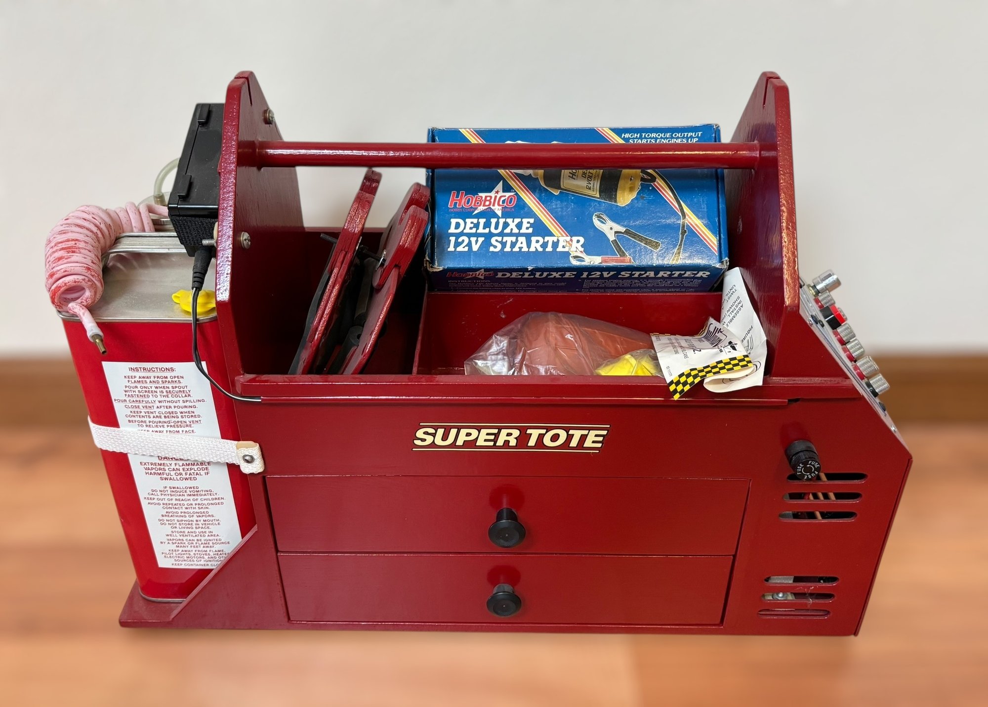 SuperTote Academy Of Model Aeronautics RC Airplane Field Box W/ Hobbico ...