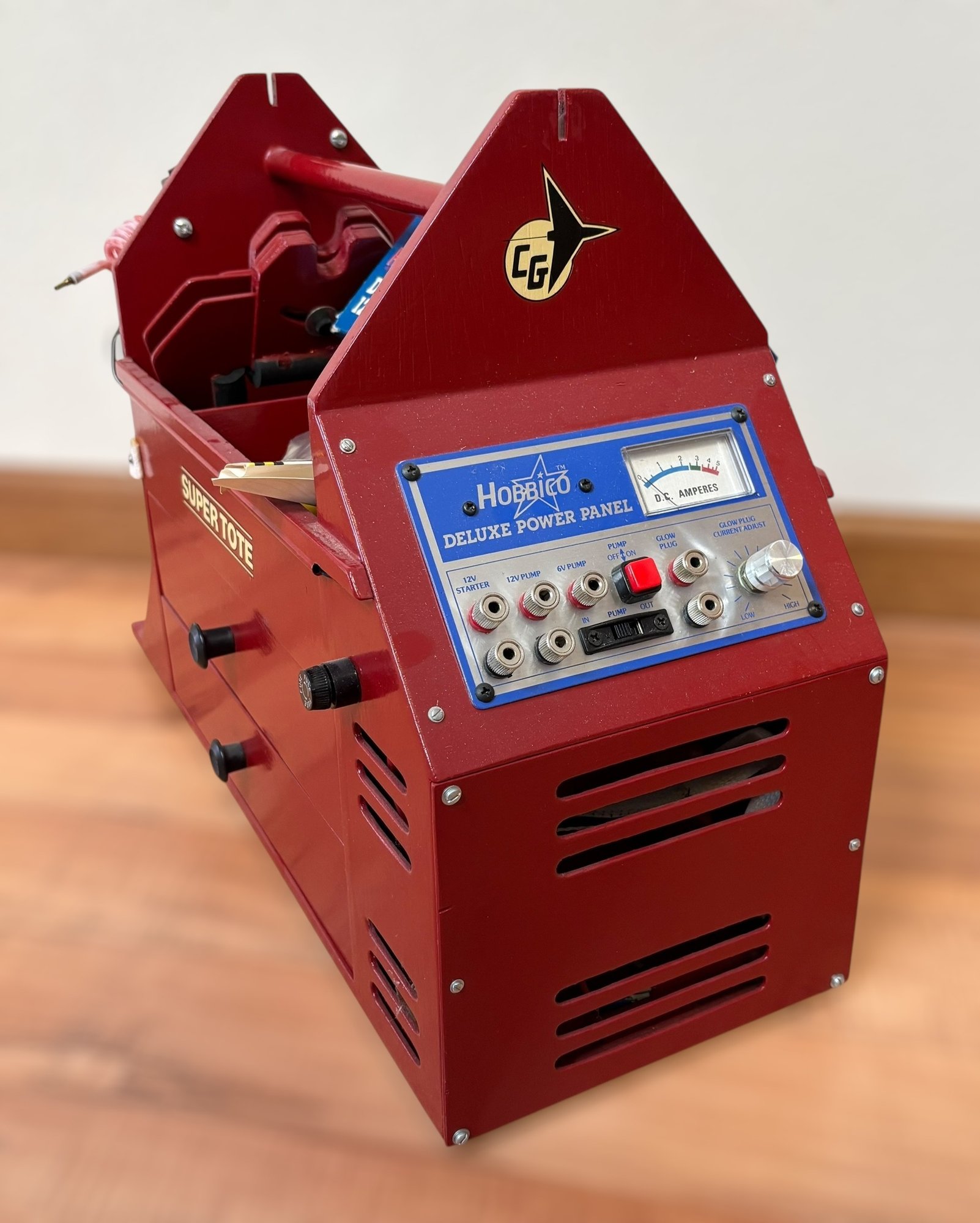 SuperTote Academy Of Model Aeronautics RC Airplane Field Box W/ Hobbico ...