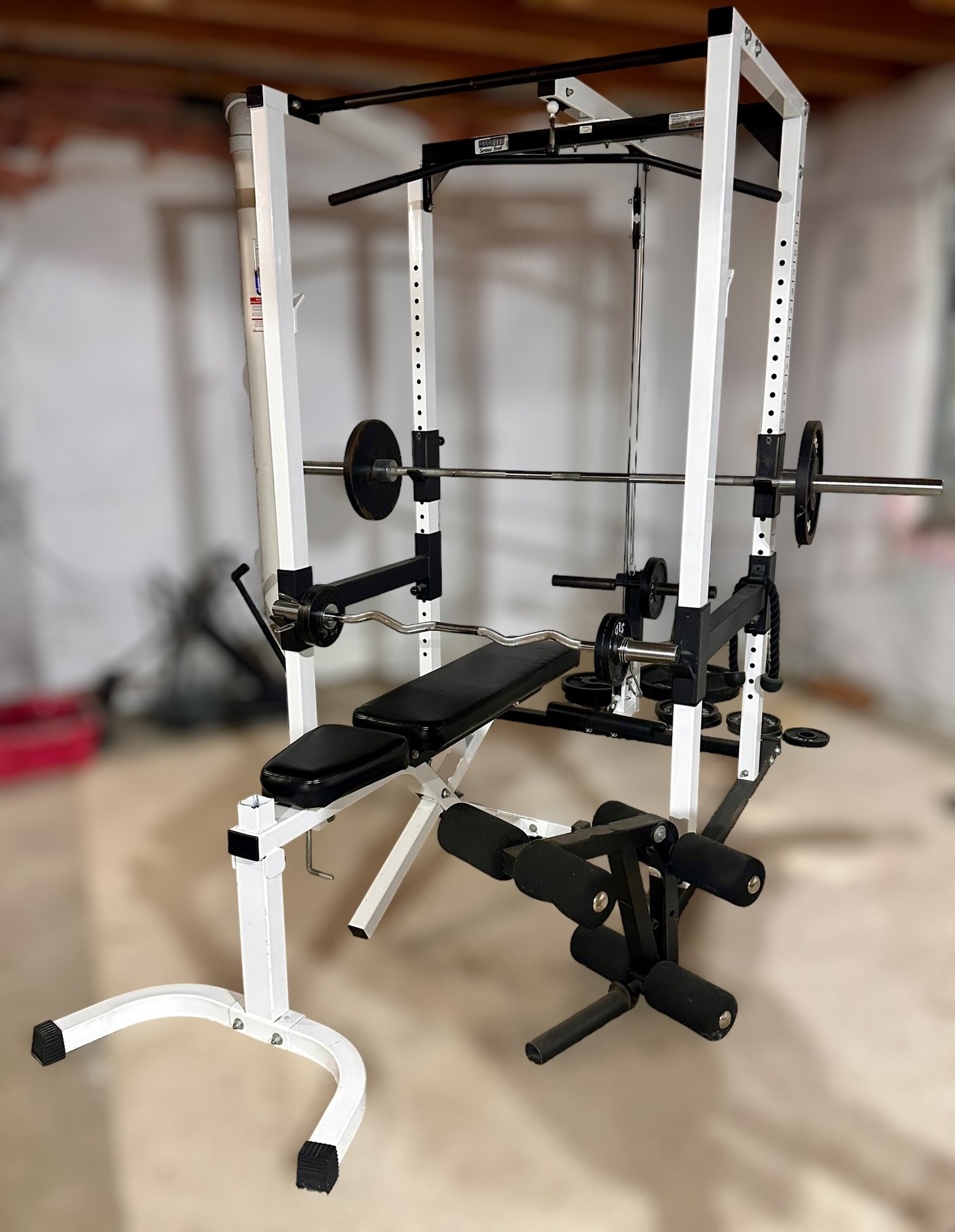 Parabody Serious Steel Full Body Workout System With Weights #14725 ...