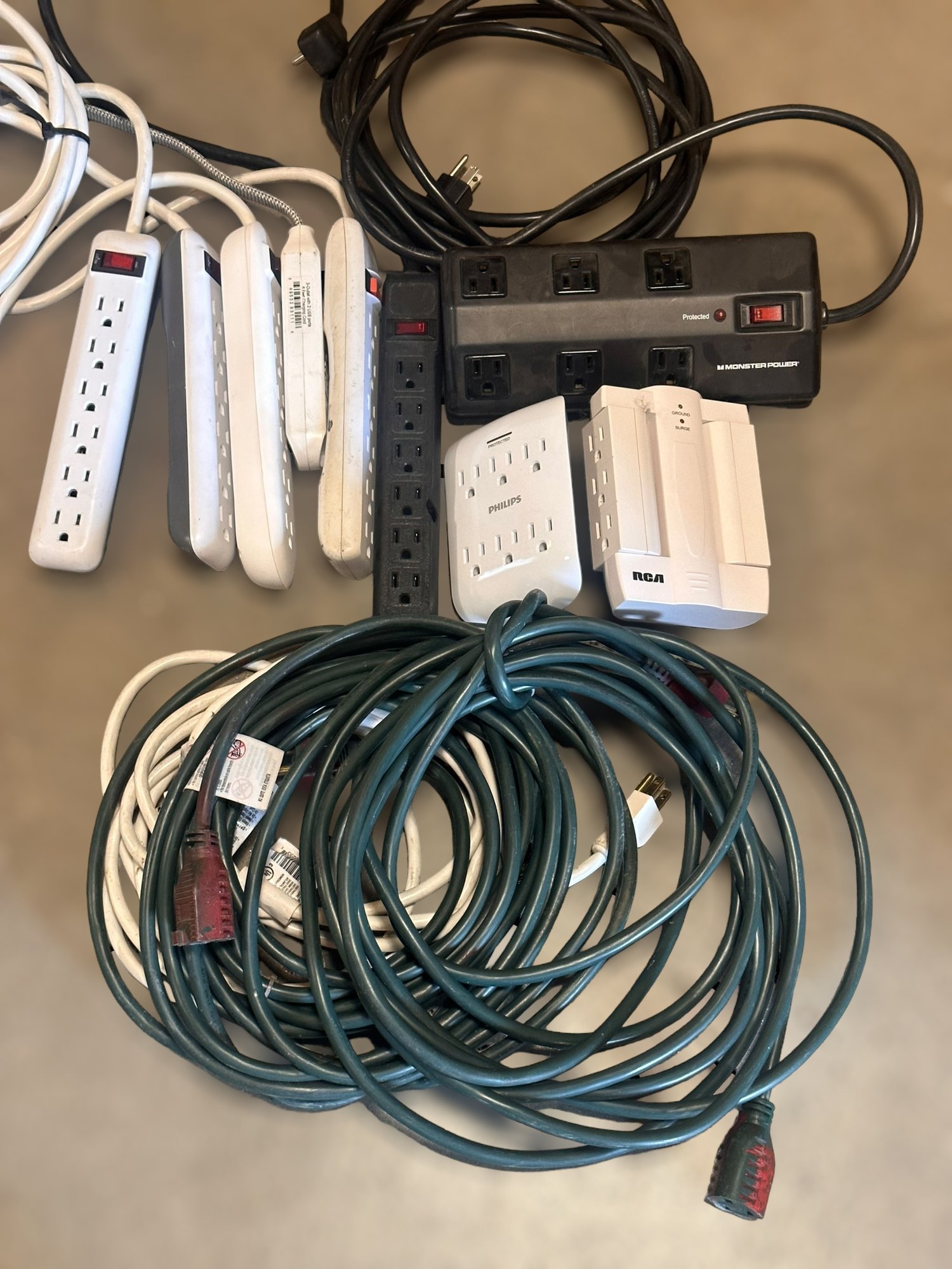 Great Collection Of Indoor Power Strips And Extension Cords #11886 ...