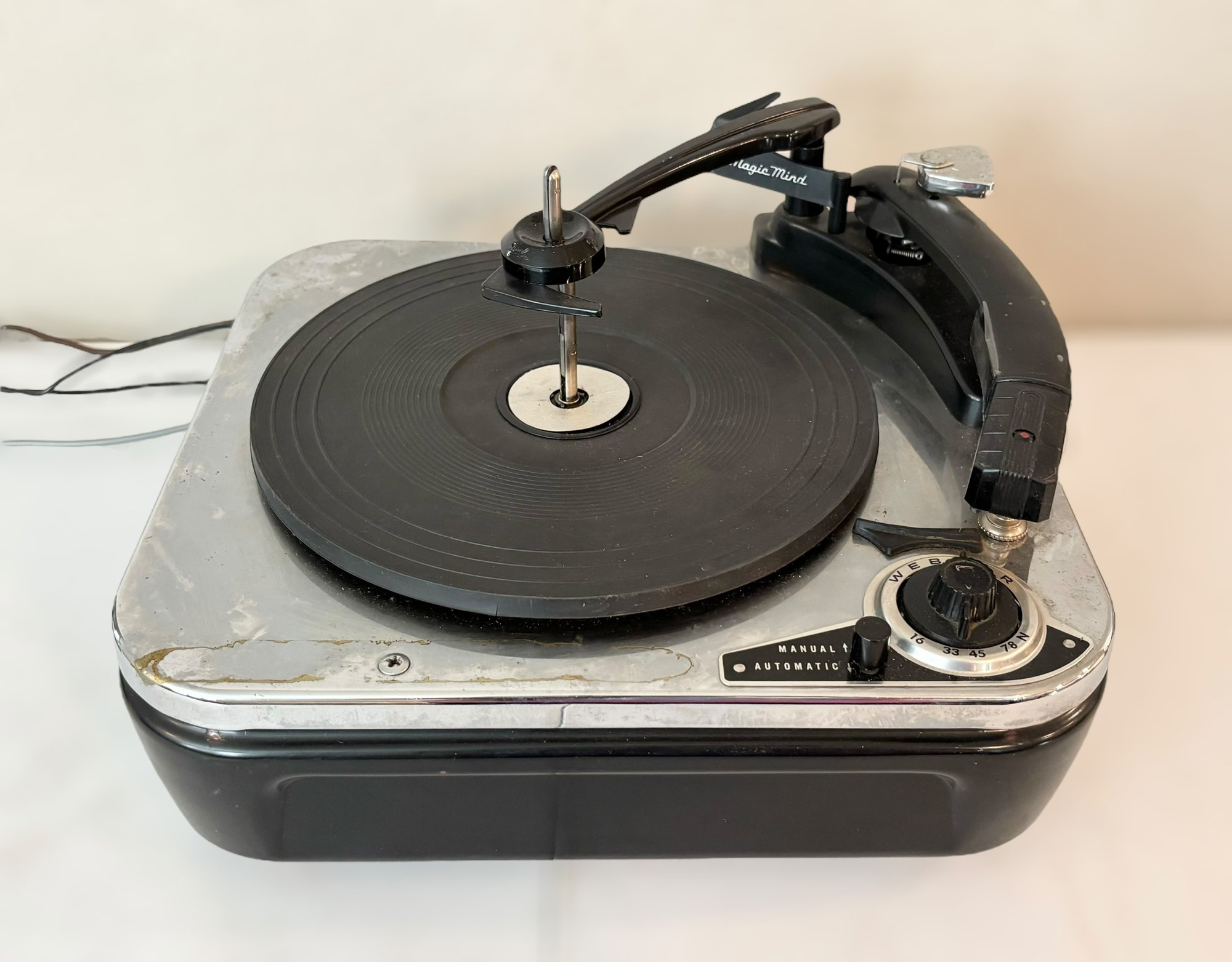 Vintage Webcor Turntable Record Player #18286 | Auctionninja.com