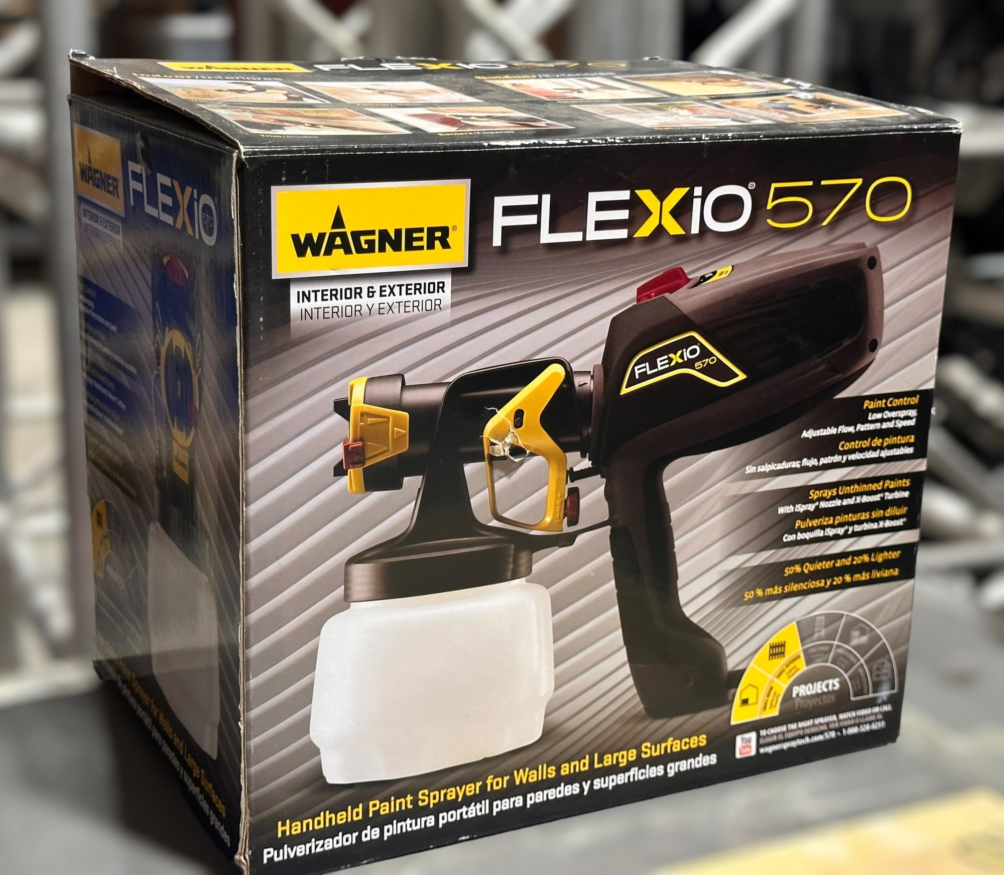 Wagner Flexio 570 Handheld Paint Sprayer #11873 | Auctionninja.com