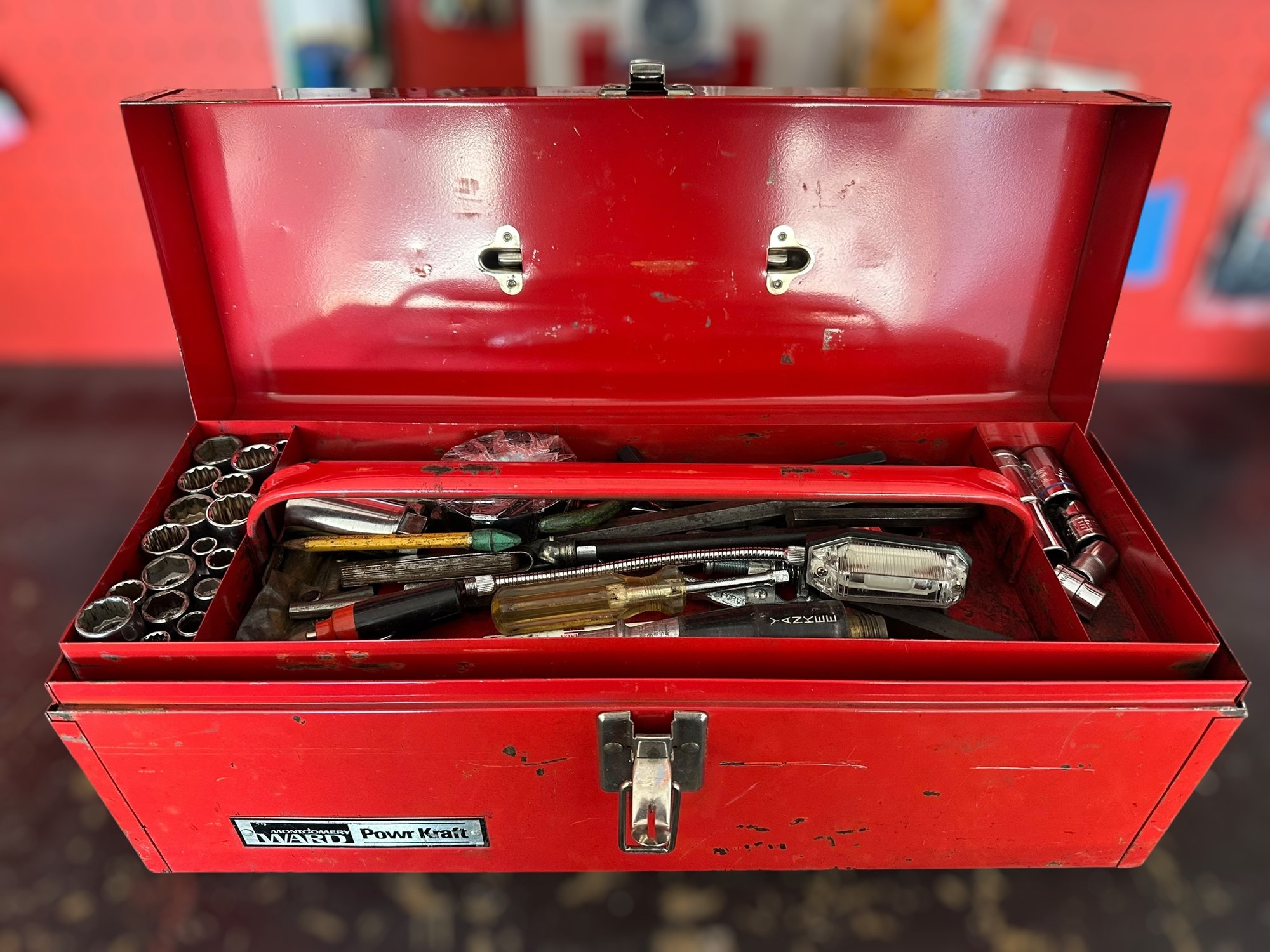 Powr Kraft Tool Chest With All Tools Included #14560 | Auctionninja.com