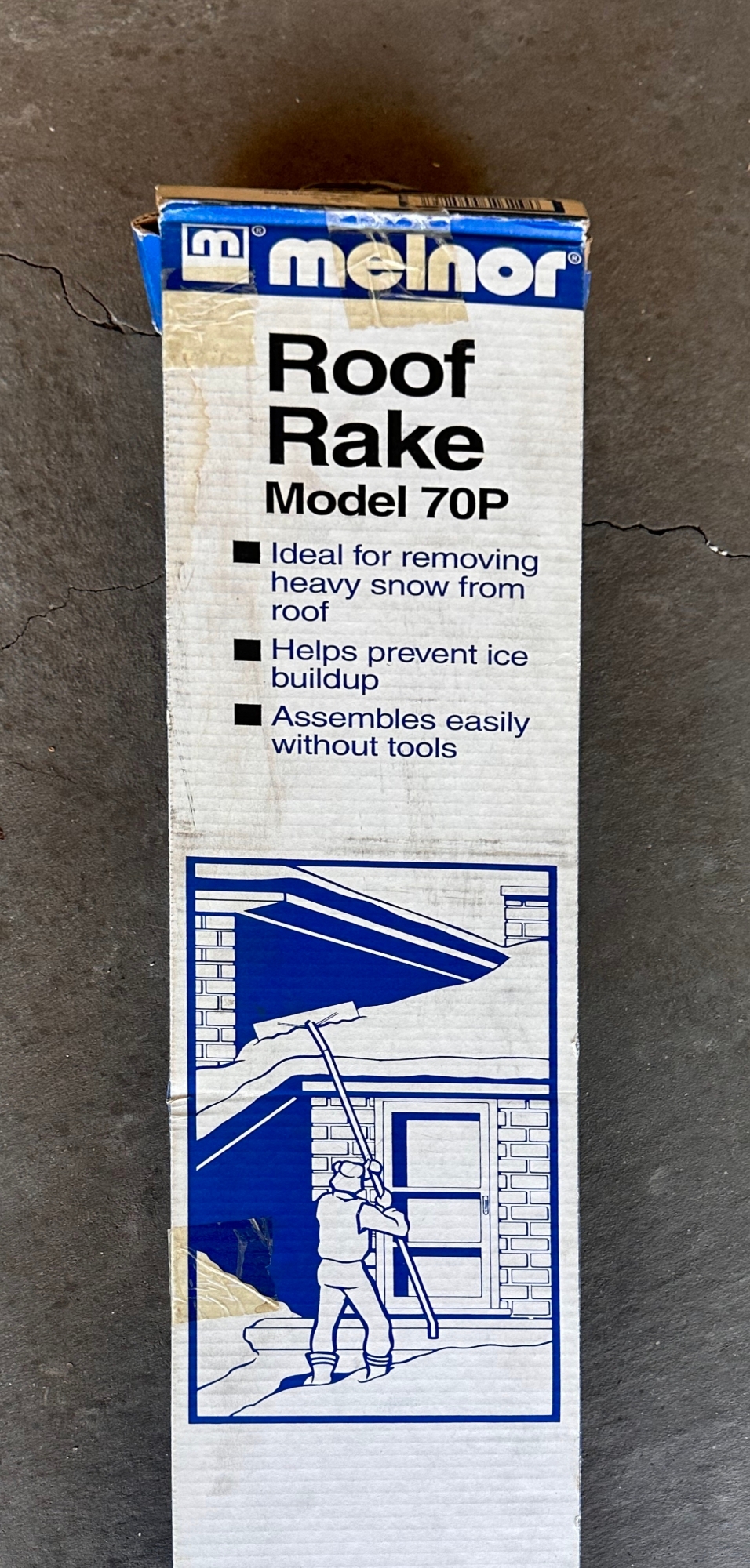 Melnor Roof Rake For Snow And Debris Removal-model 70P #9014 ...