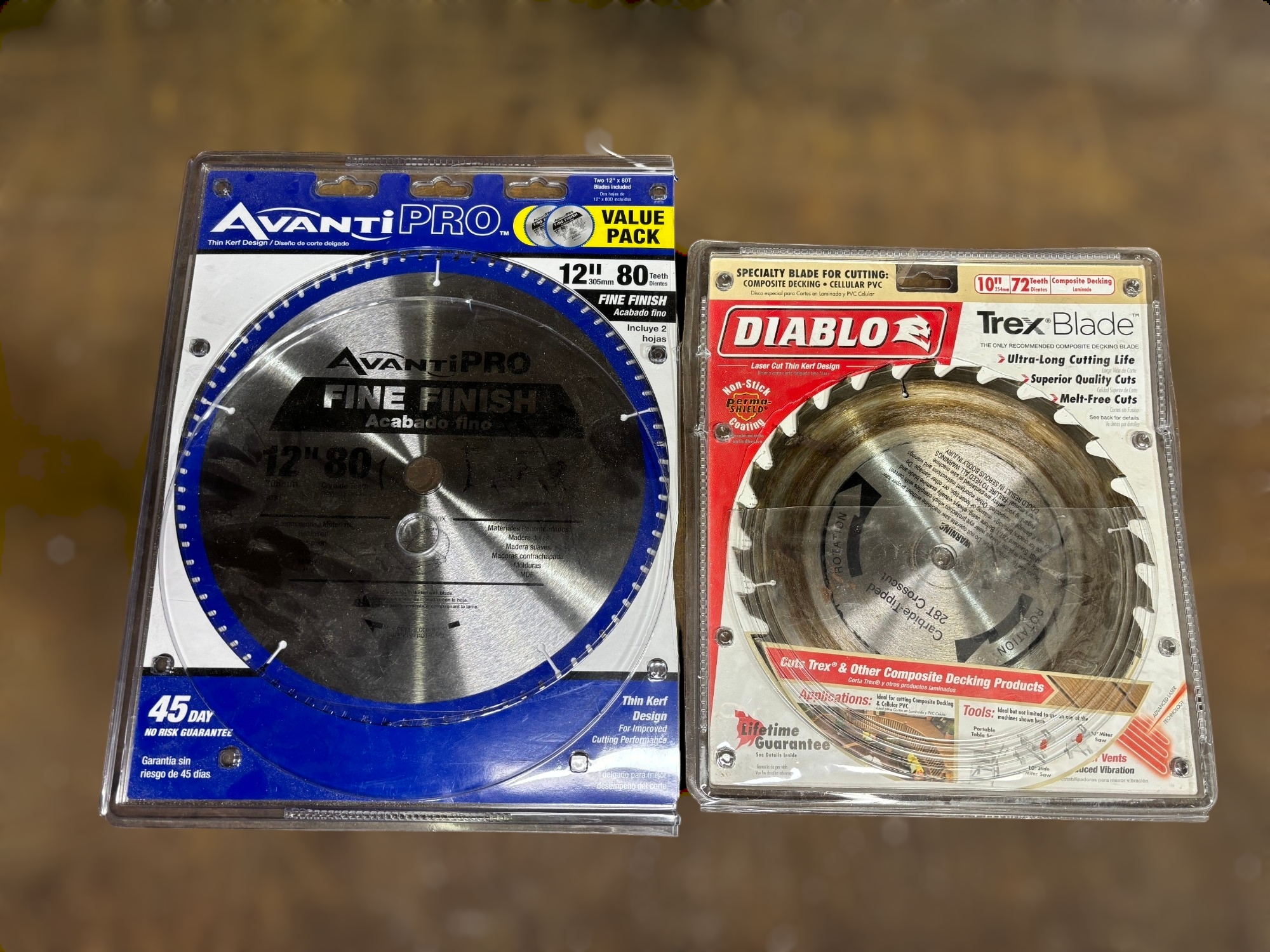 Diablo Specialty Blade And Avanti Pro Value Pack Fine Finished Blades ...