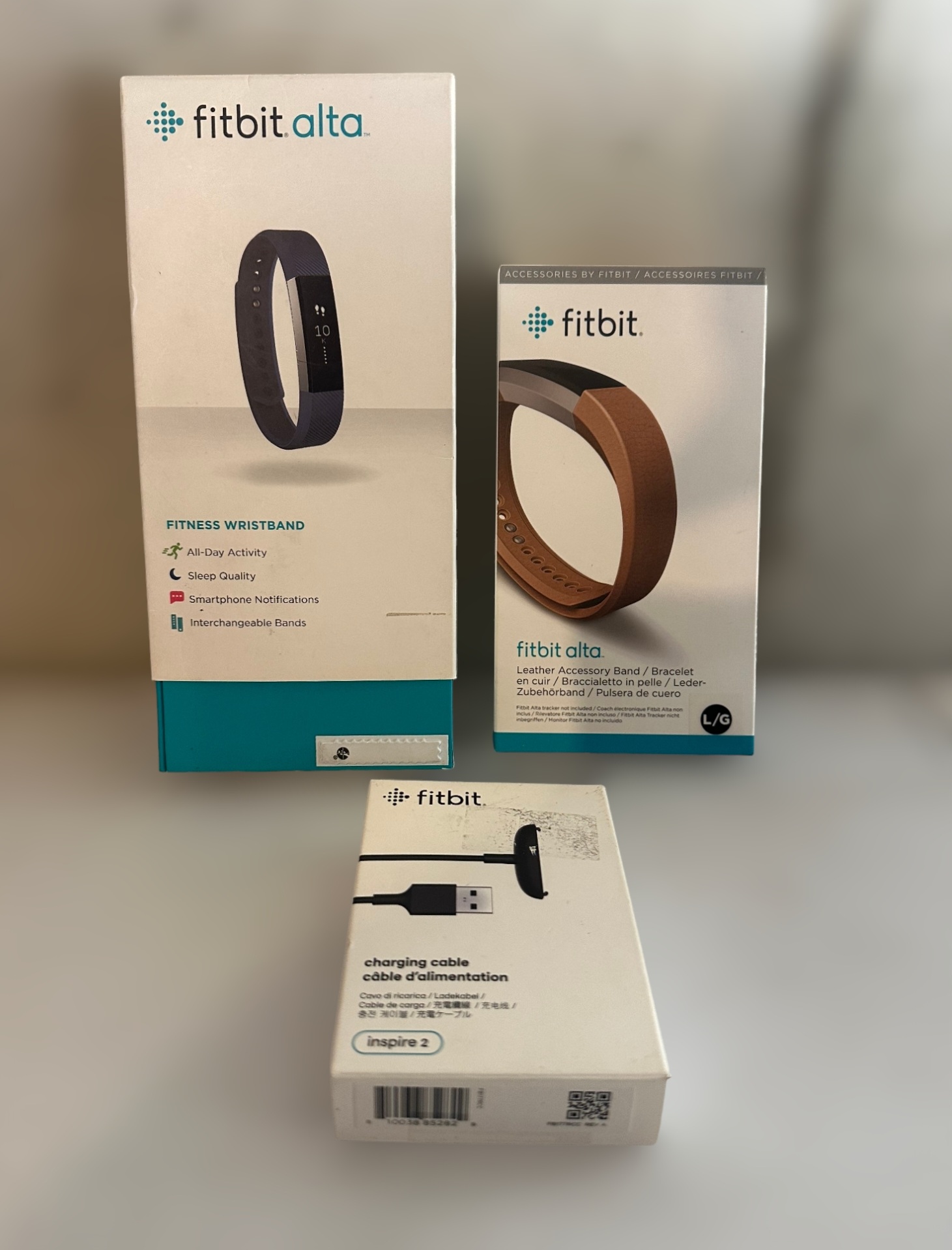 Exciting Collection Of A Fitbit Alta Fitness Smart Watch, Additional ...