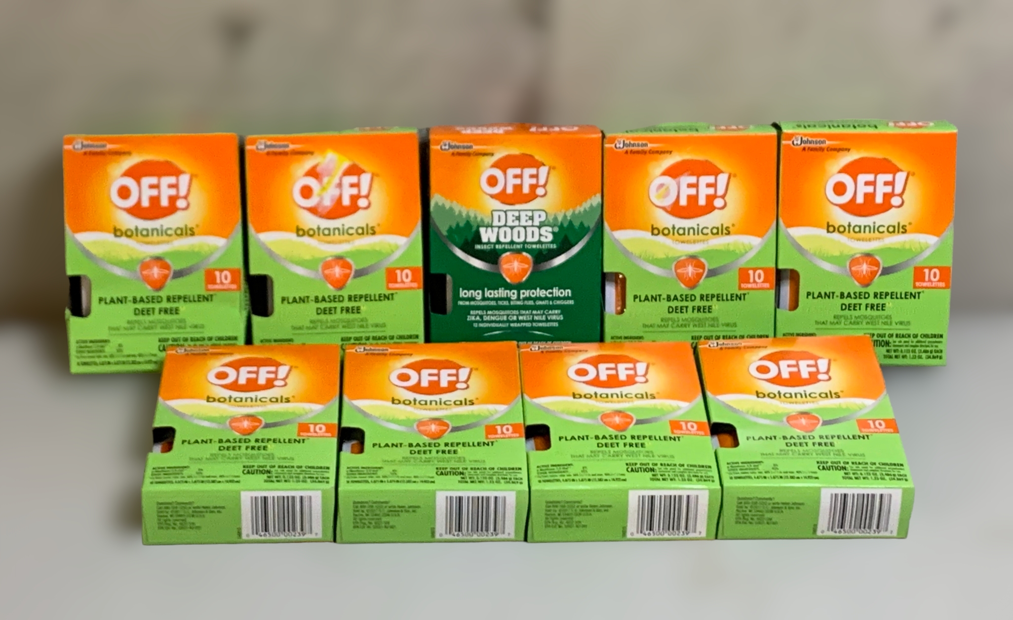 OFF! Botanicals Plant Based Deet Free Repellant And OFF! Deep Woods ...