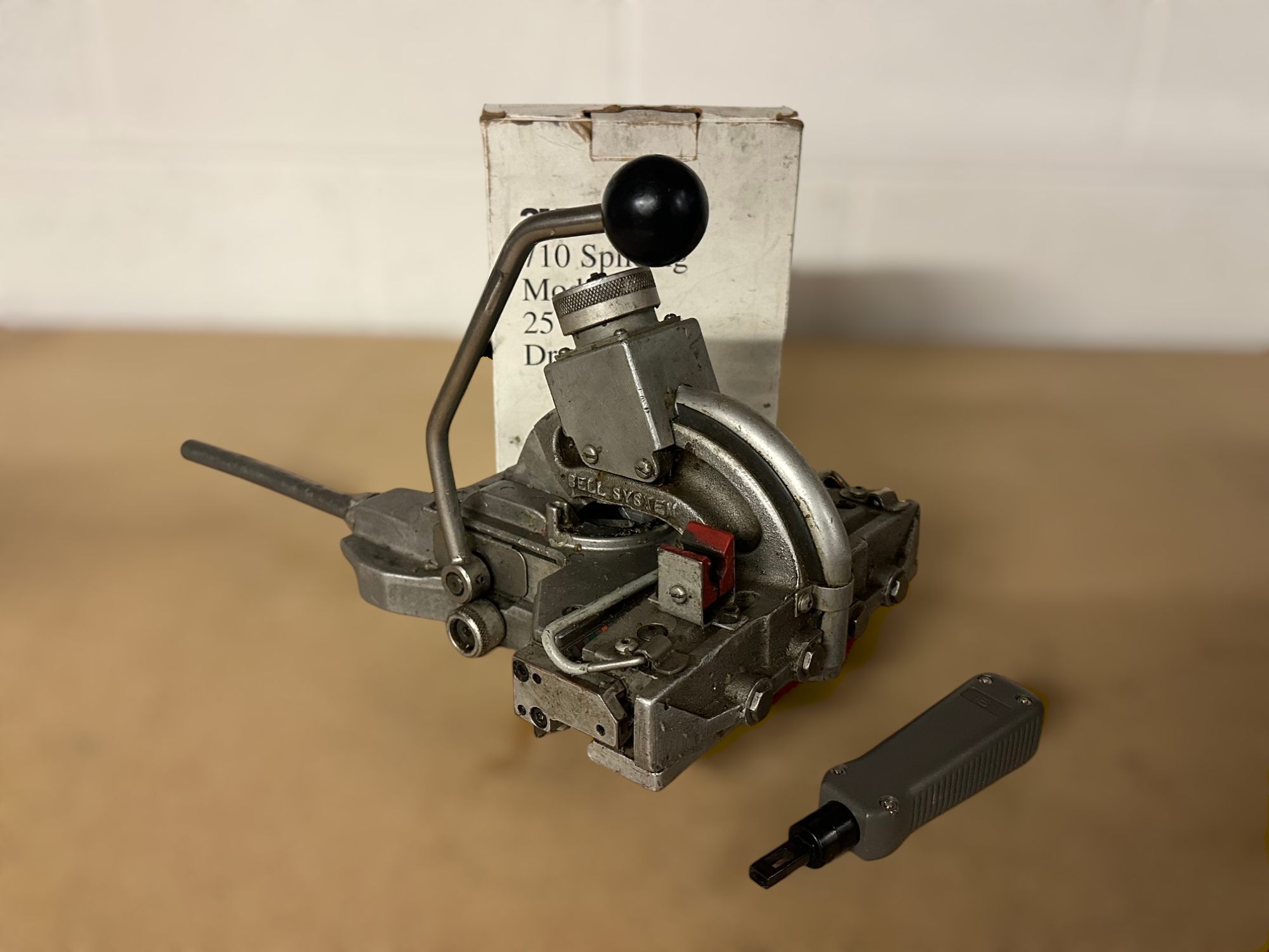 Bell System Cutter Pressure Cable Splicing Tool And 710 Splicing ...