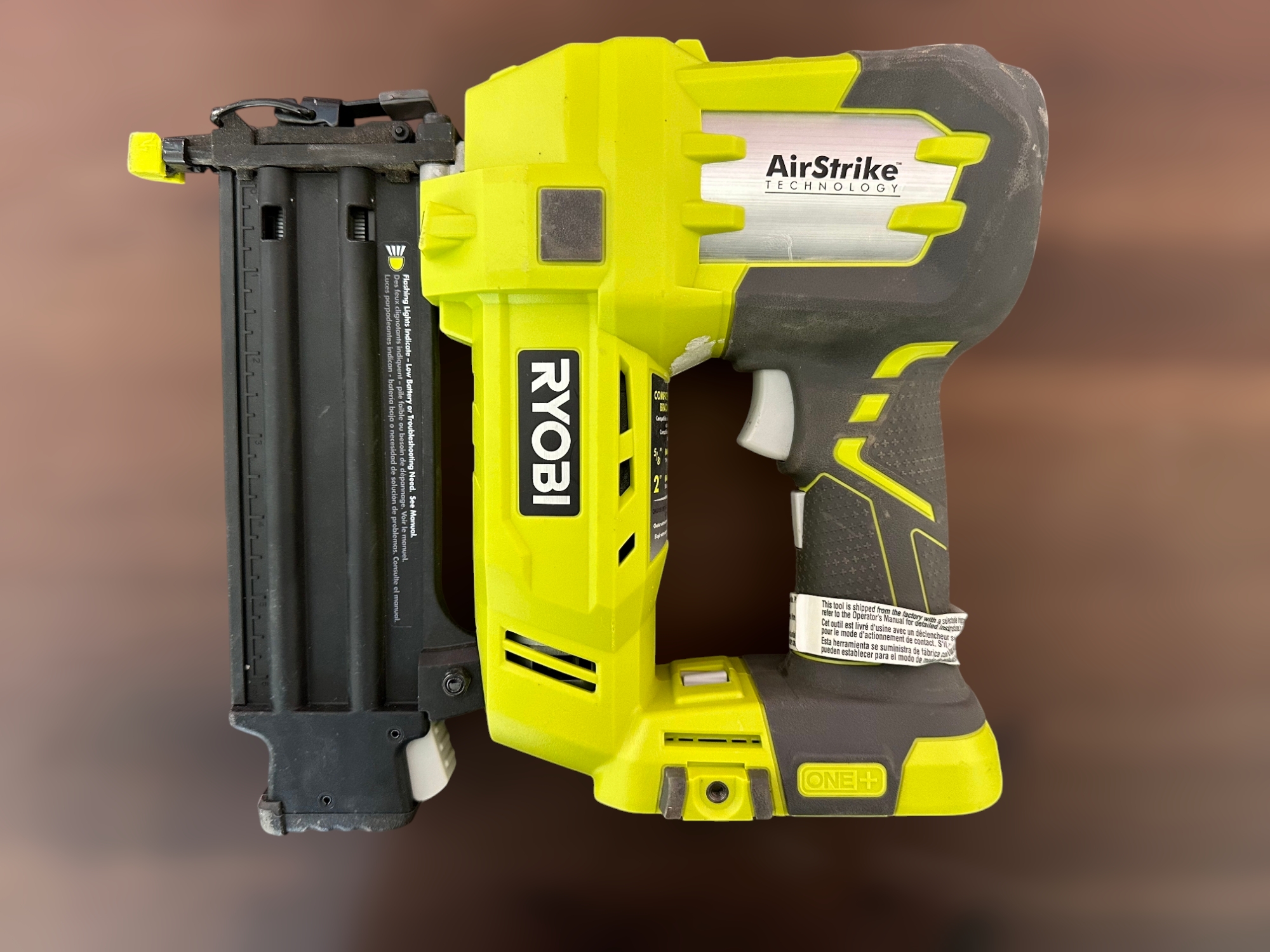 Ryobi Air Strike P320VN Brad Electric Nailer #15367 | Auctionninja.com