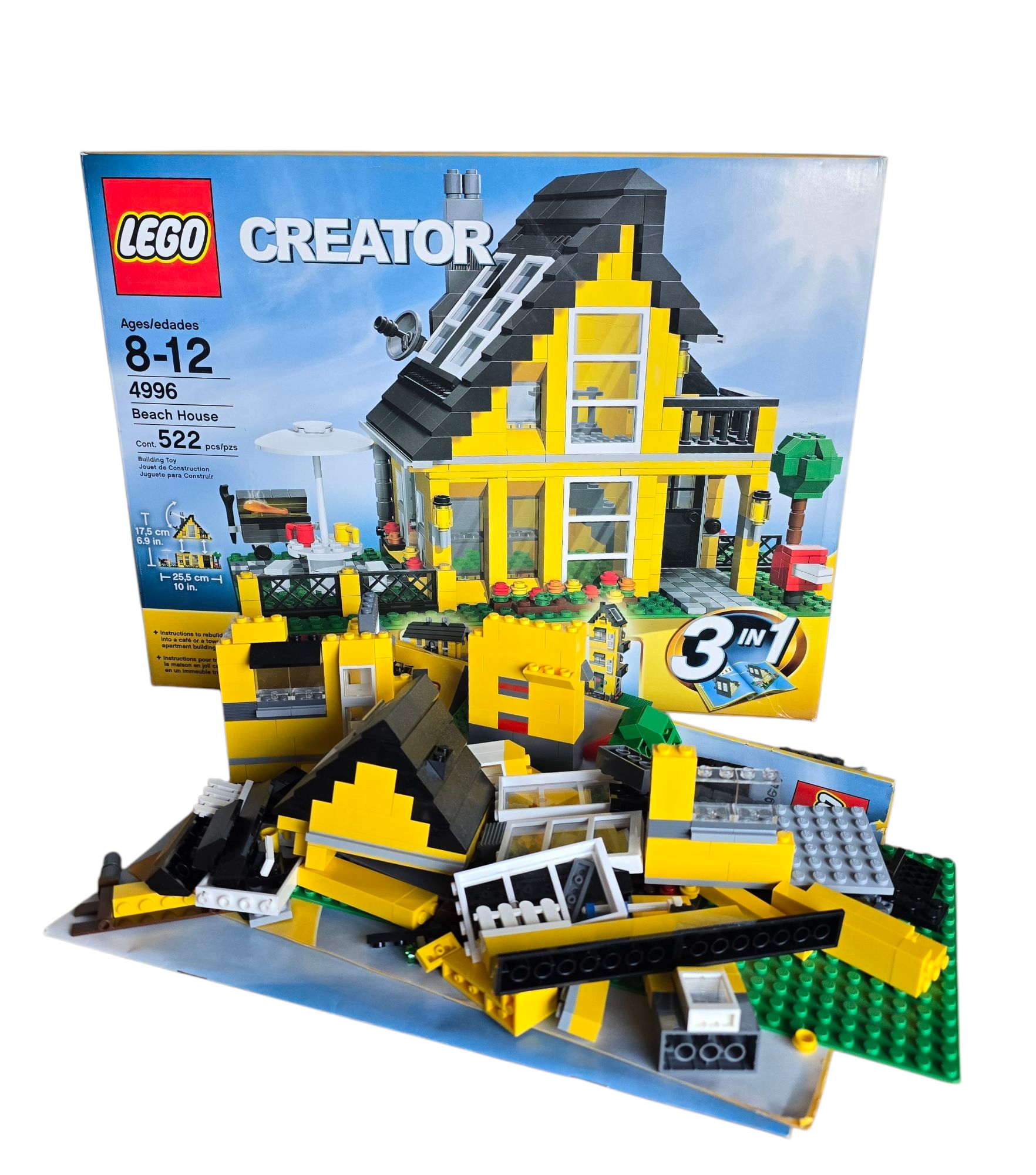 Lego Creator 3 In 1 4996 Yellow House #21415 | Auctionninja.com