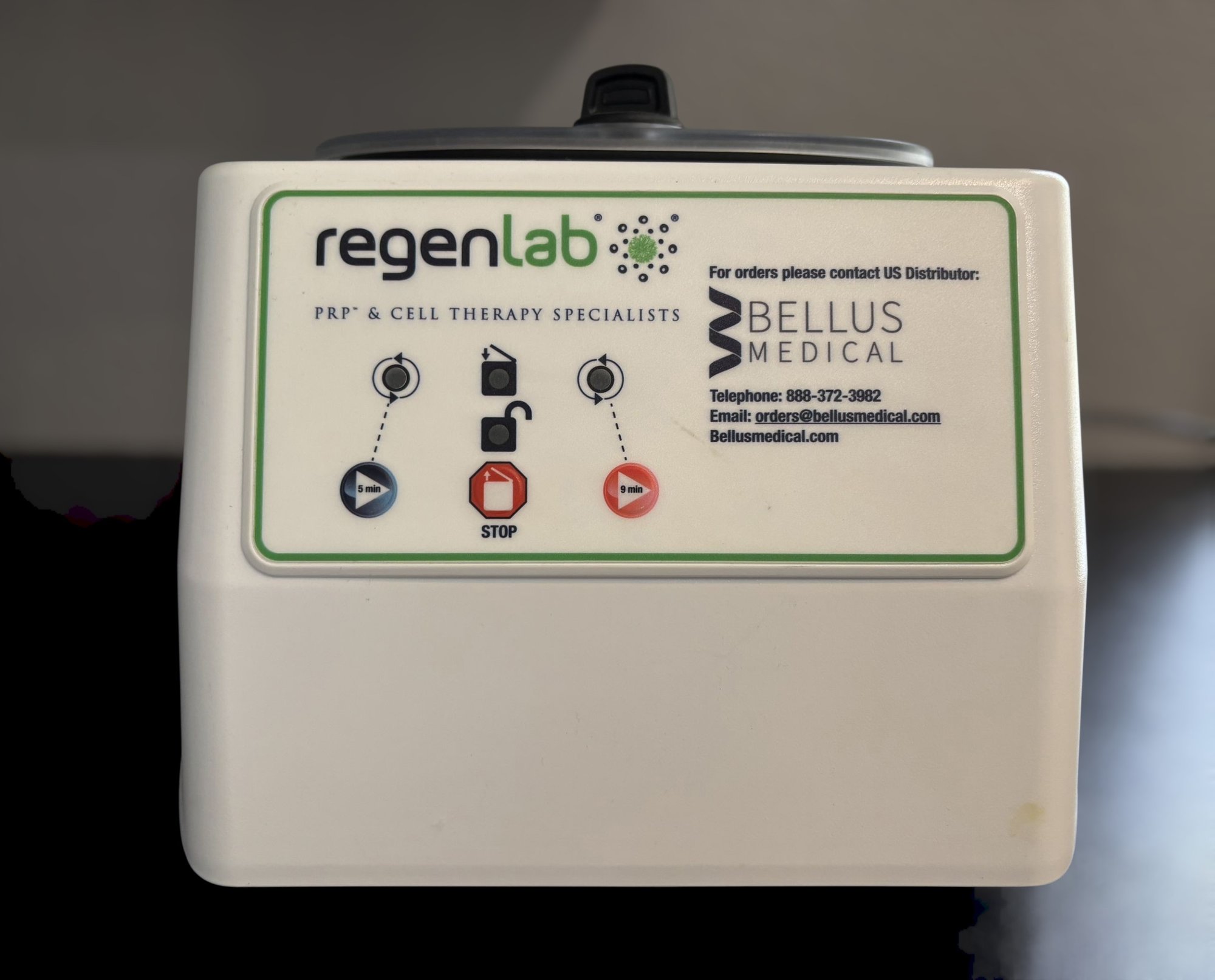 Regen-Lab Bellus Medical PRP & CELL Therapy Drucker Diagnostics ...
