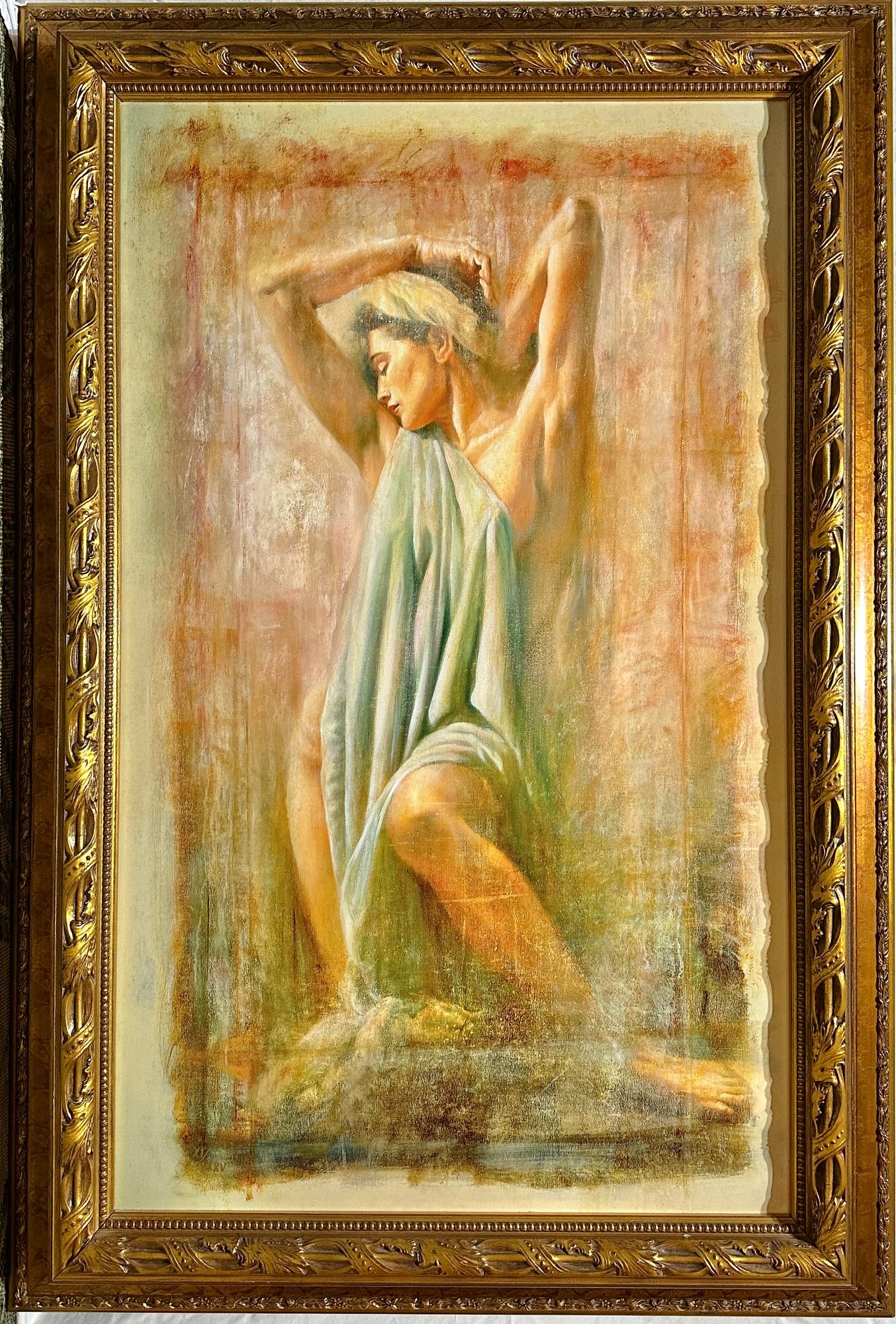 Framed And Signed Giclee On Canvas By Polish Artist Tomaz Rut #2991 ...