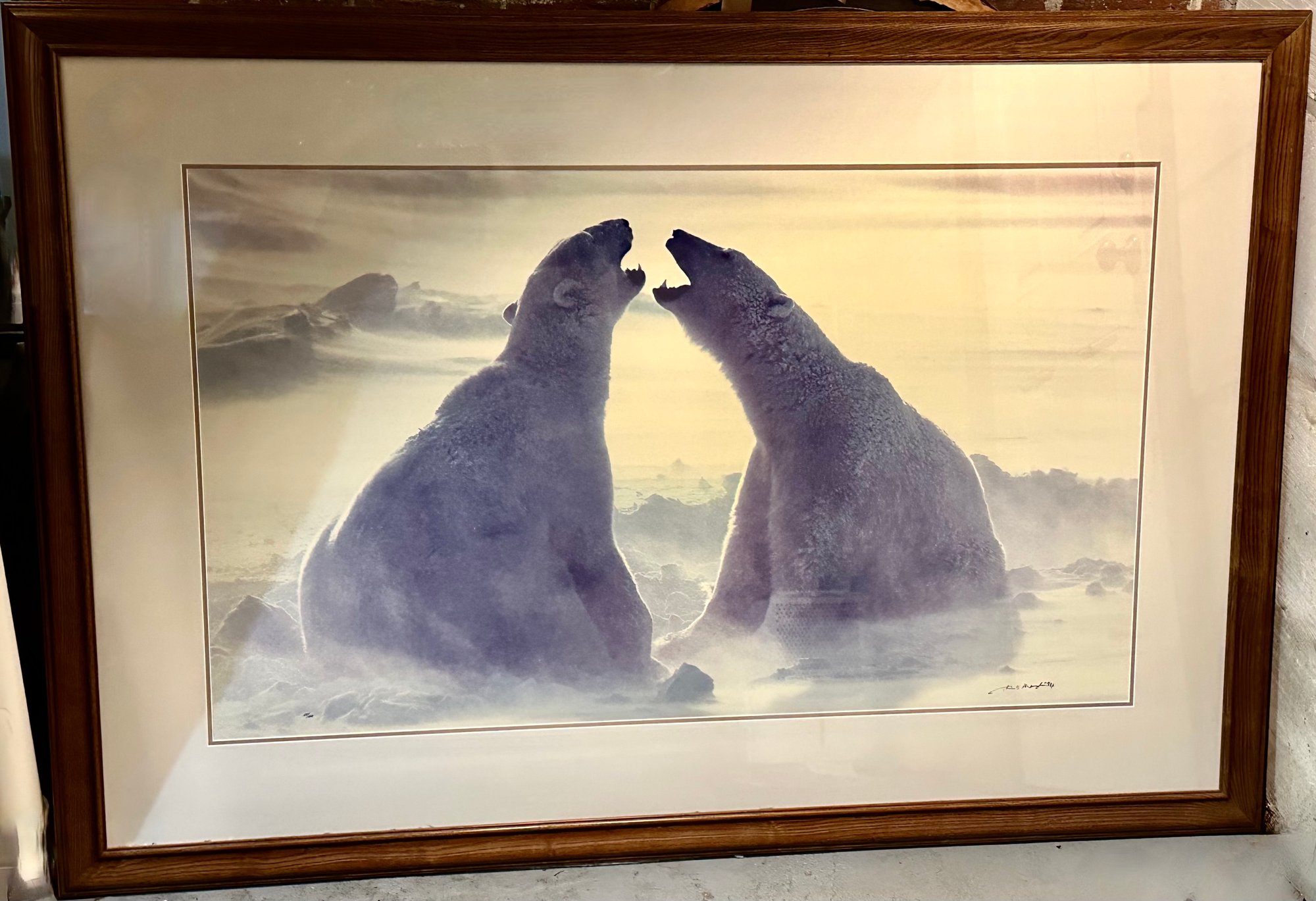 Thomas Mangelsen Photograph Of Wind Song Polar Bears #1923 ...