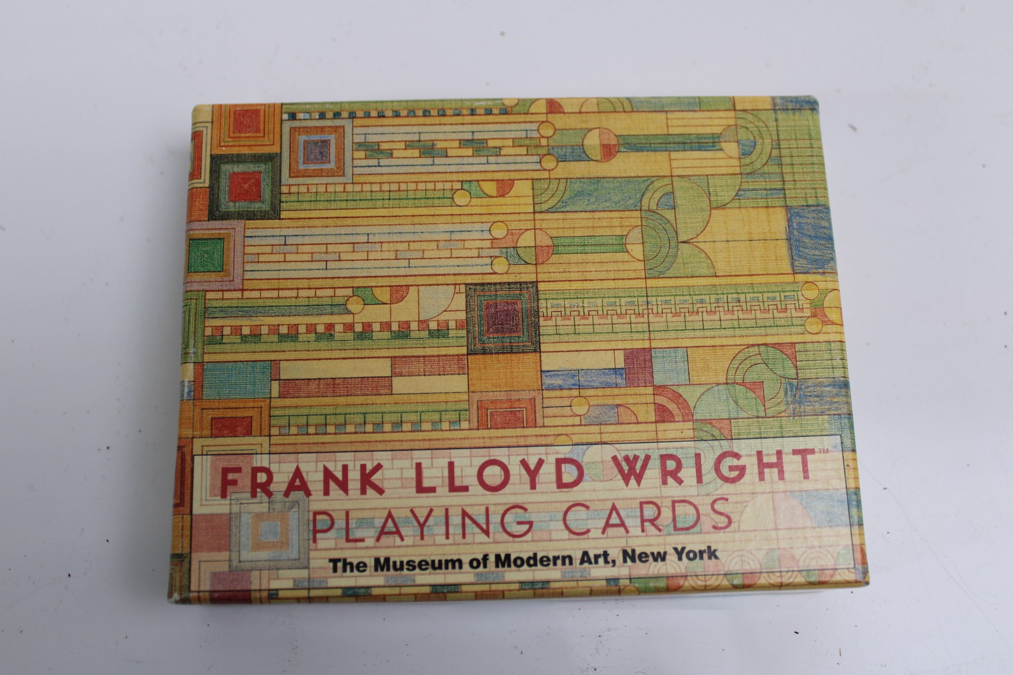 Frank Lloyd Wright Playing Cards Set - MoMA Edition, 1994 #7342 ...