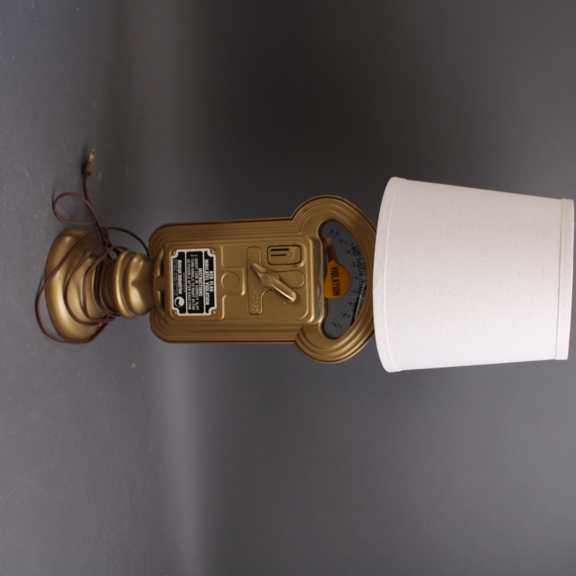 Retro Parking Meter Table Lamp - Coin-Operated And Functional Vintage ...
