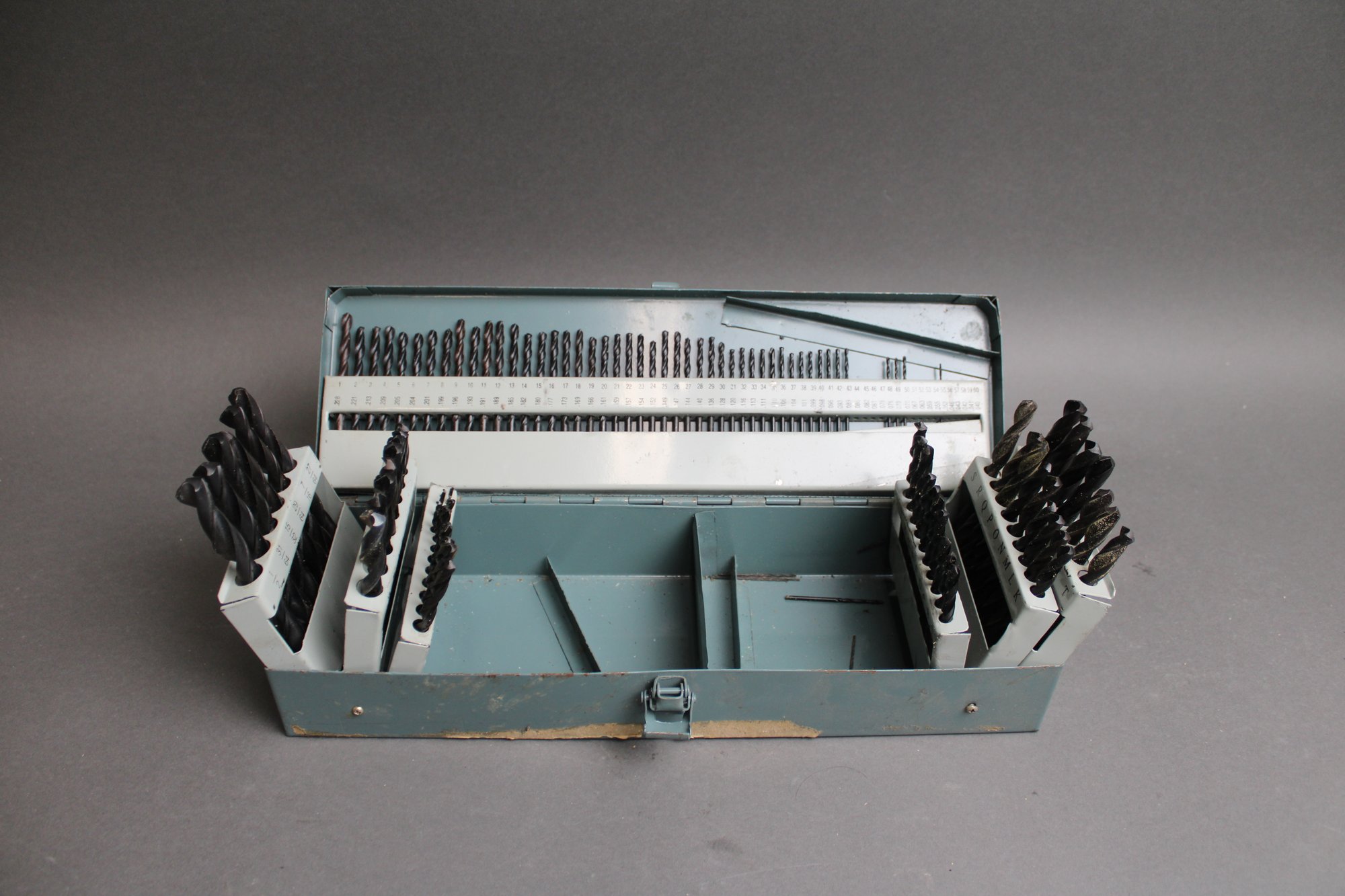 Comprehensive Metal Drill Bit Set In Durable Steel Case - Assorted ...