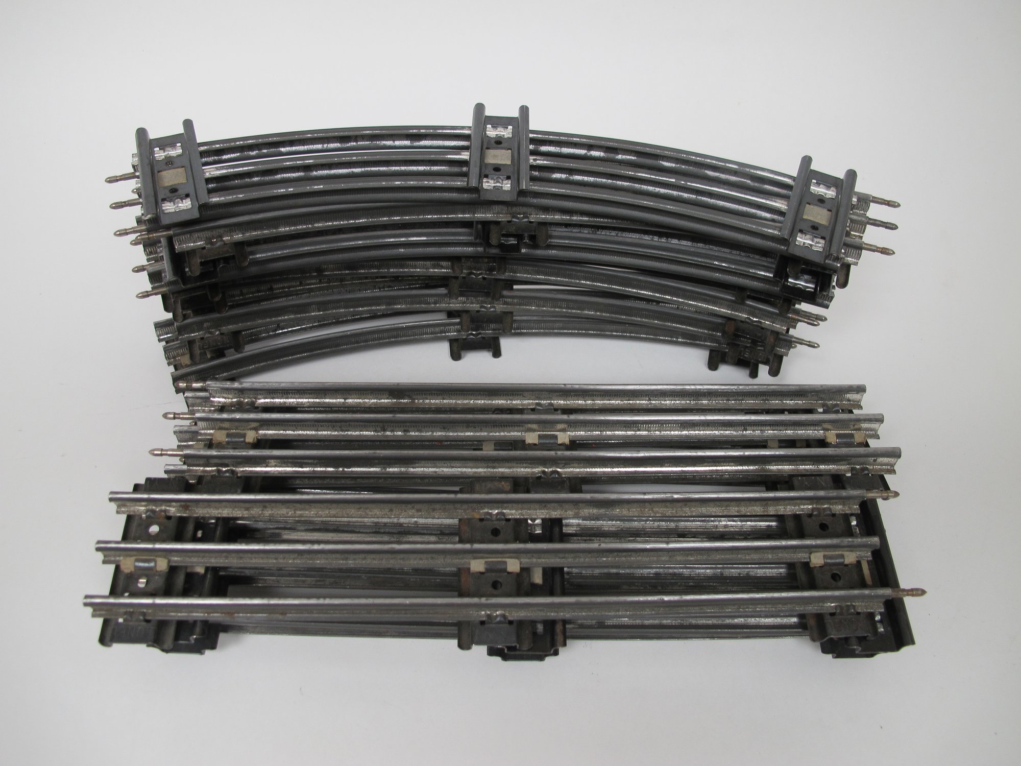 Lionel "O" Gauge Track Lot - Includes Curved And Straight Sections ...