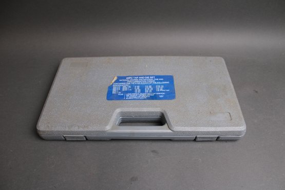 60-Piece Tap And Die Set With Sturdy Case - Comprehensive Threading Kit ...