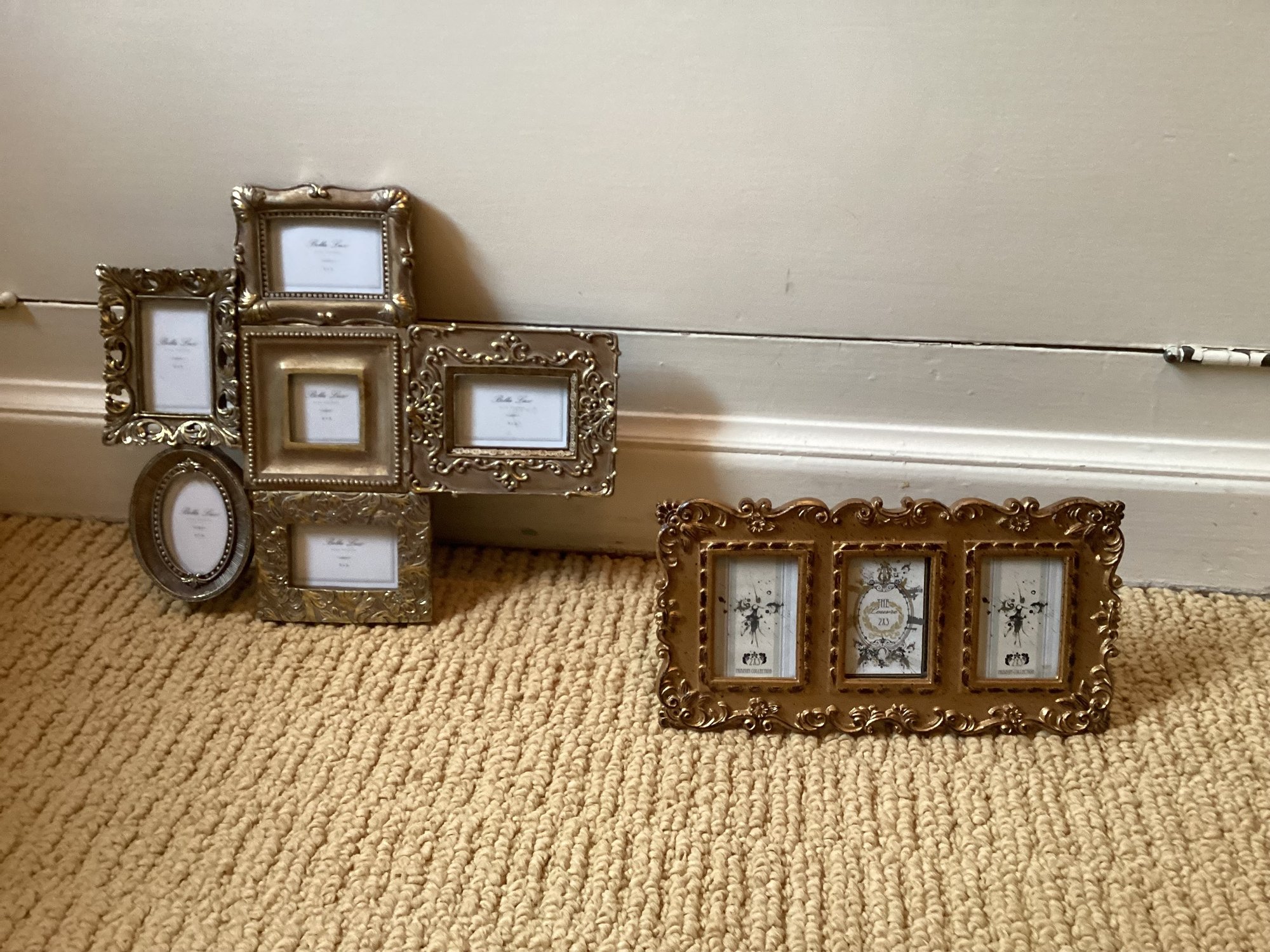 (SY07) Lot Of Two (2) Vintage Style Picture Frames #4883 | Auctionninja.com
