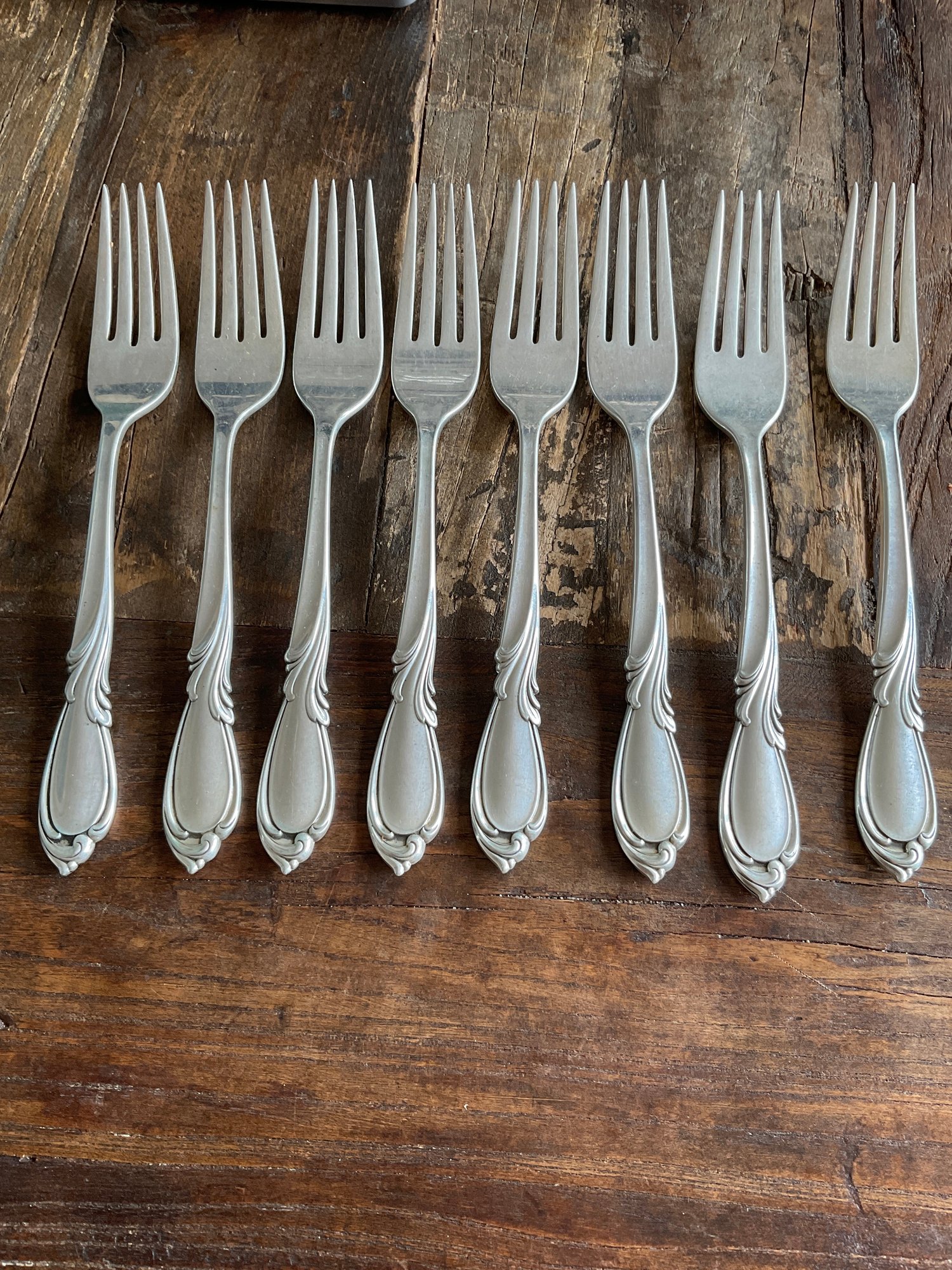 (JP034) International Sterling Silver "Rhapsody" Flatware Service For Eight 43.98 Troy Oz #5213 ...