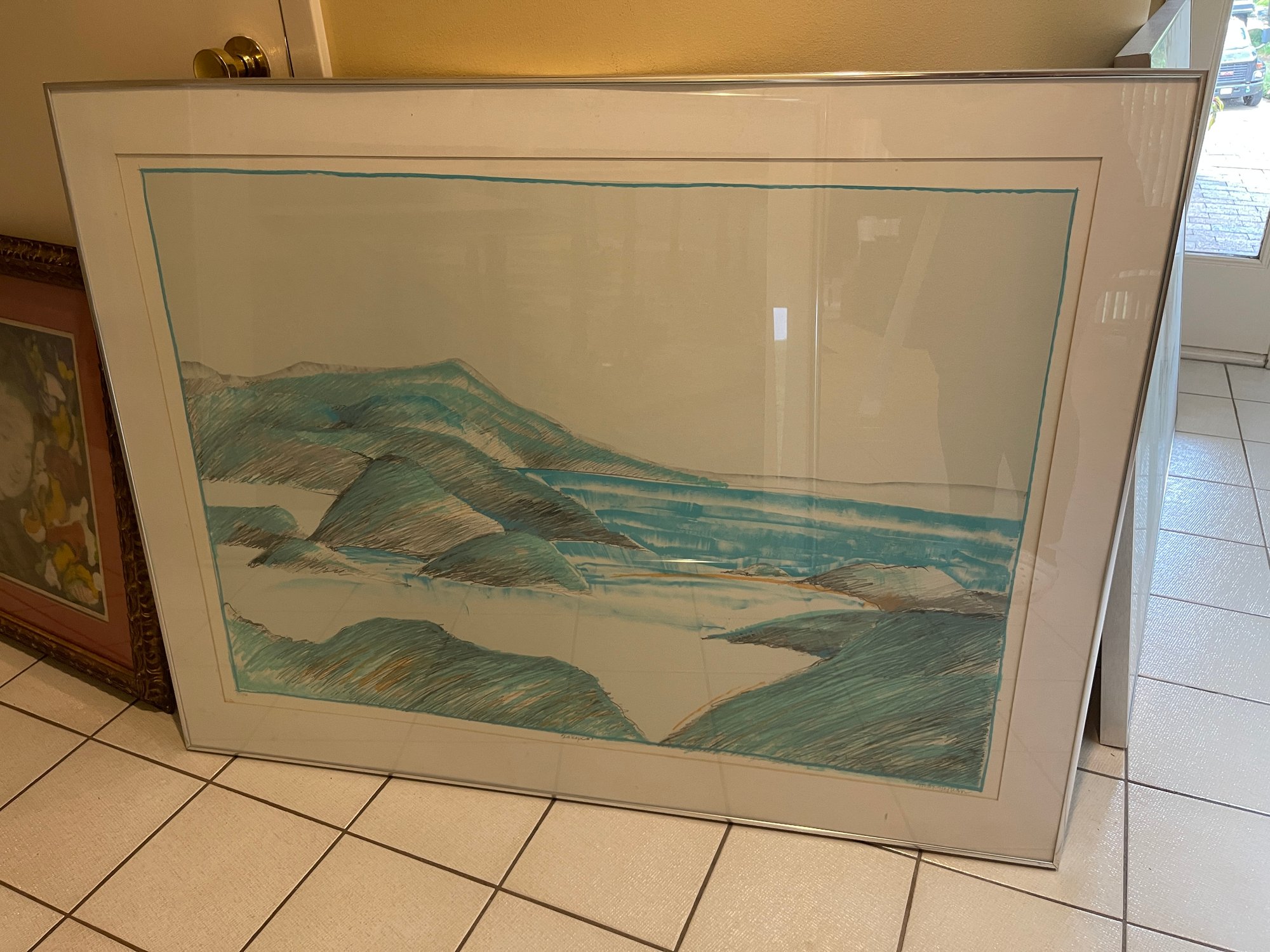 Signed Art - Susan Singleton - Seascape 1 - Numbered 244/300 #20287 ...