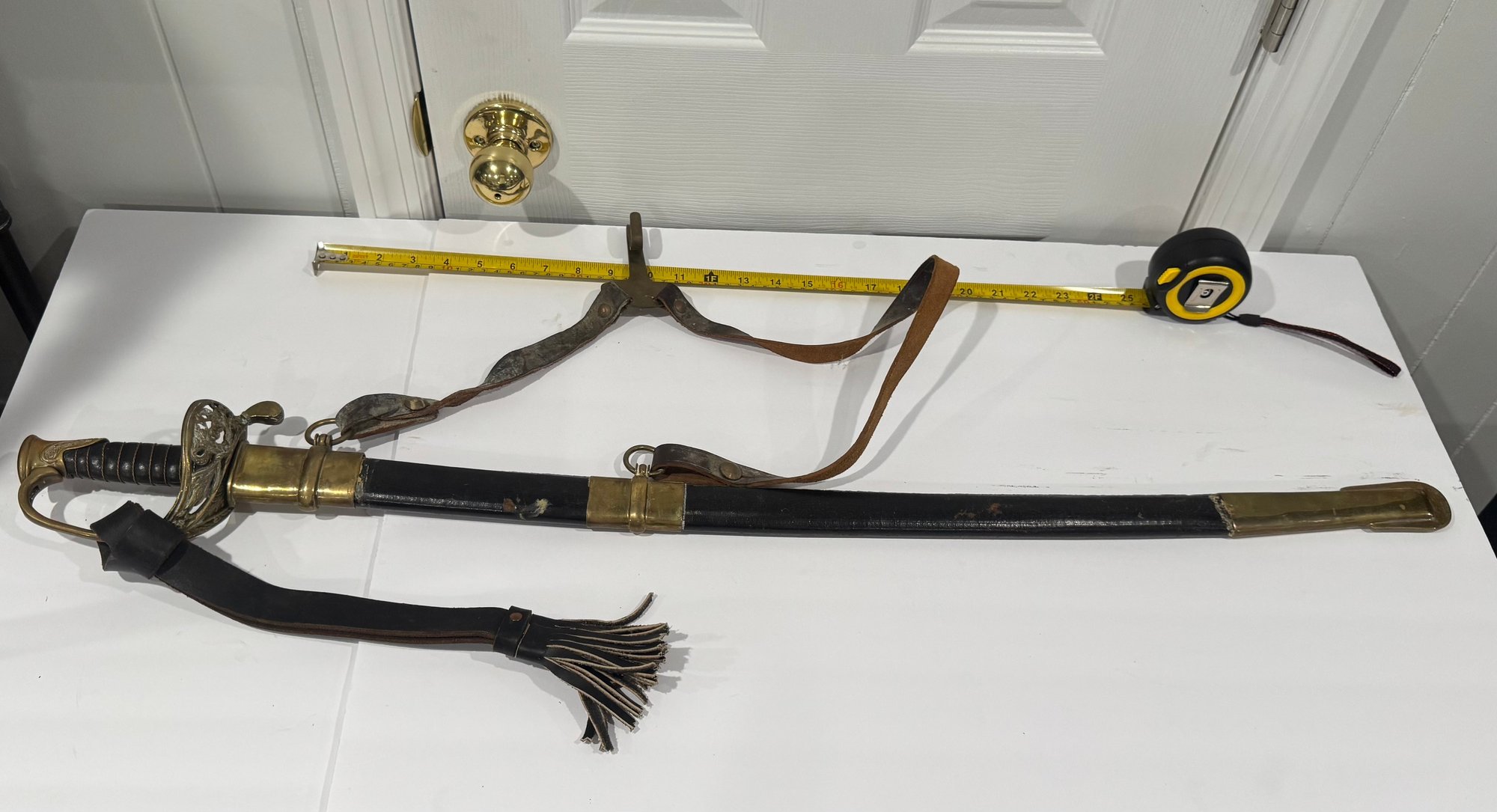 Confederate Staff & Field Officer Sword- Civil War Sword , Engraved CSA ...