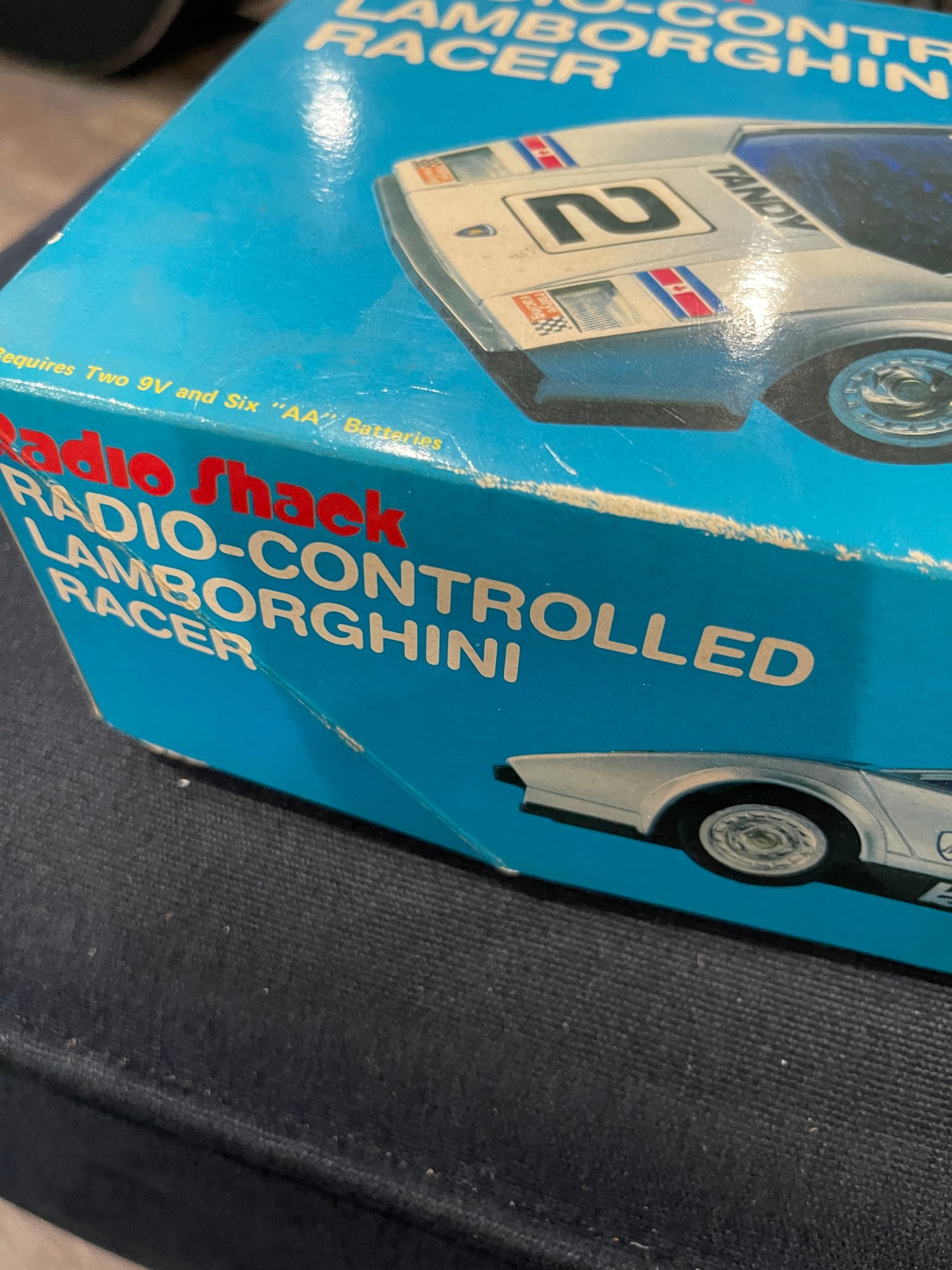Vintage Radio Shack Remote-controlled Lamborghini Countach LP500S Racer ...
