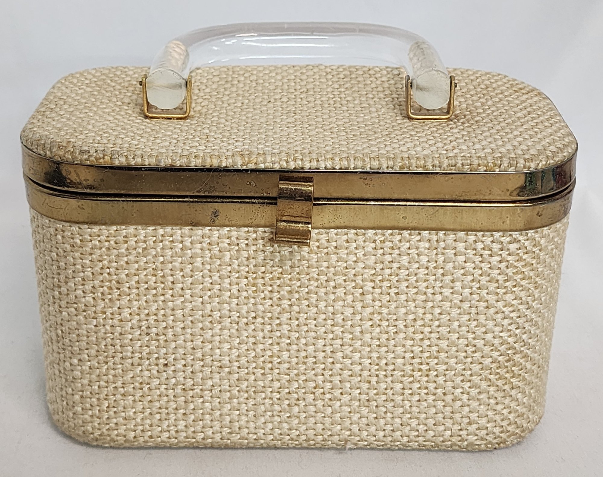 1960'S Julia Resnick Tweed Box Purse With Bakelite Handle #6520 ...