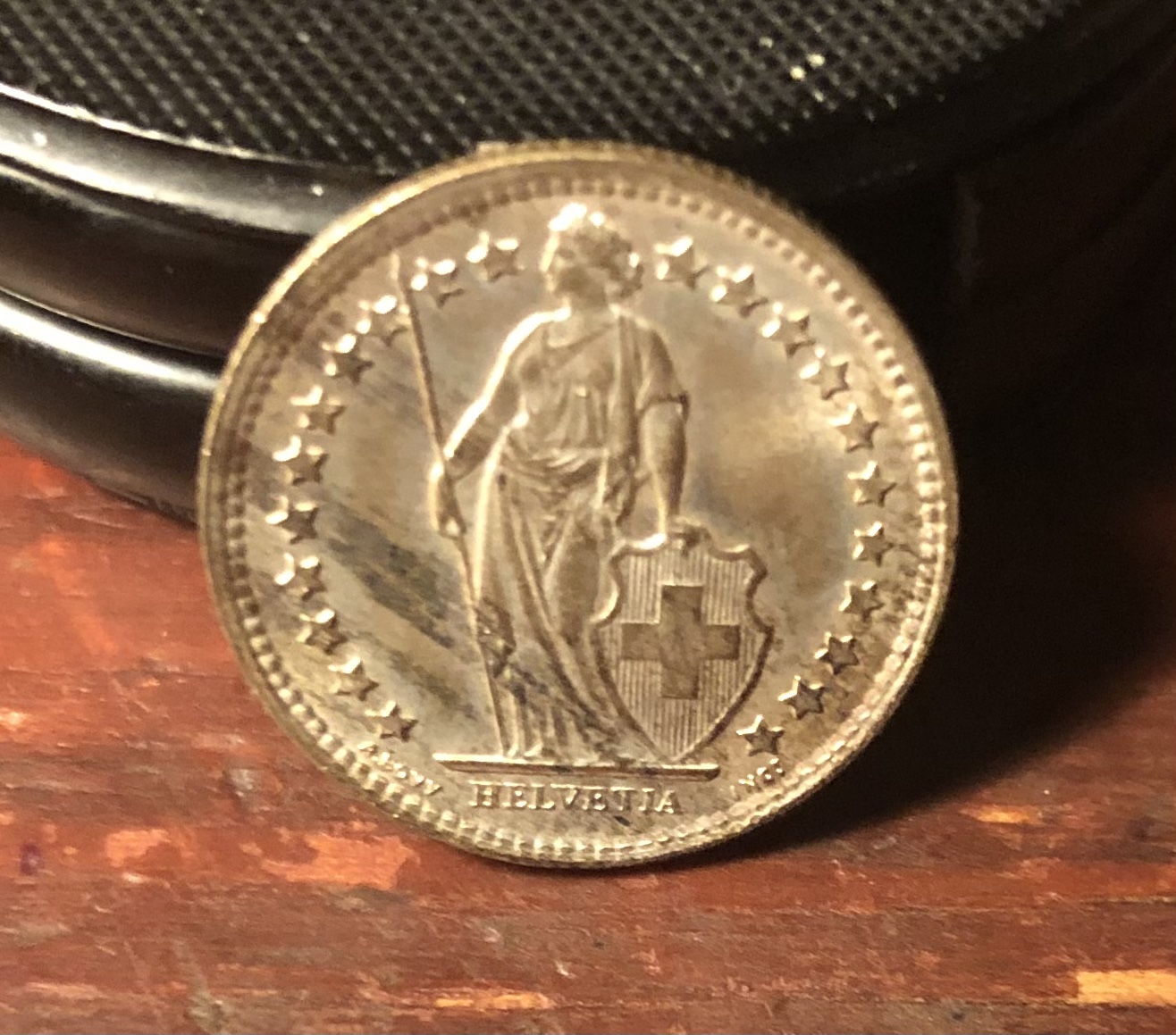 1958 Swiss 1/2 Fr. Coin #3468 | Auctionninja.com