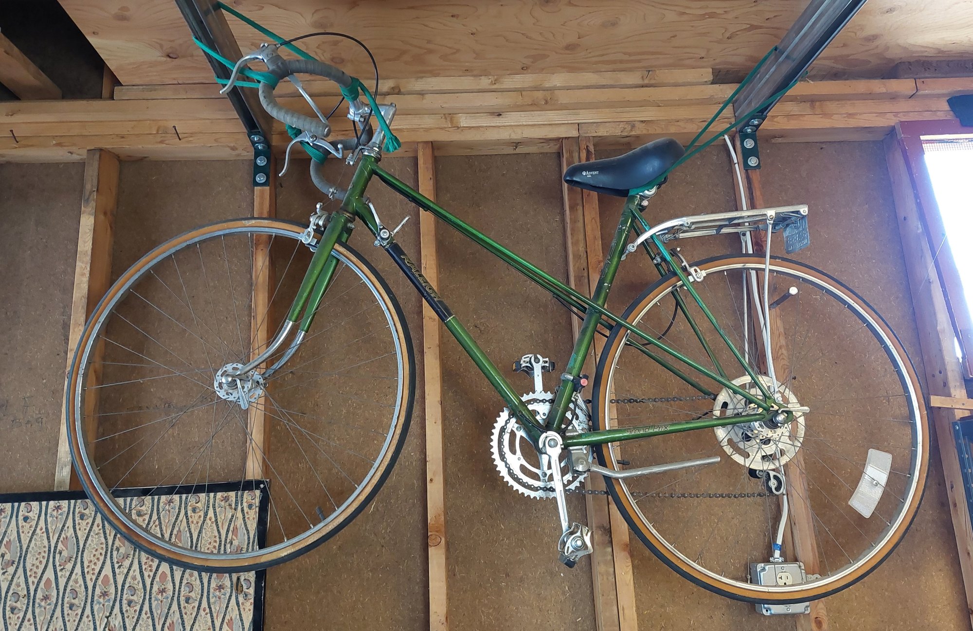 Green Raleigh Grand Prix Bike #5160 | Auctionninja.com
