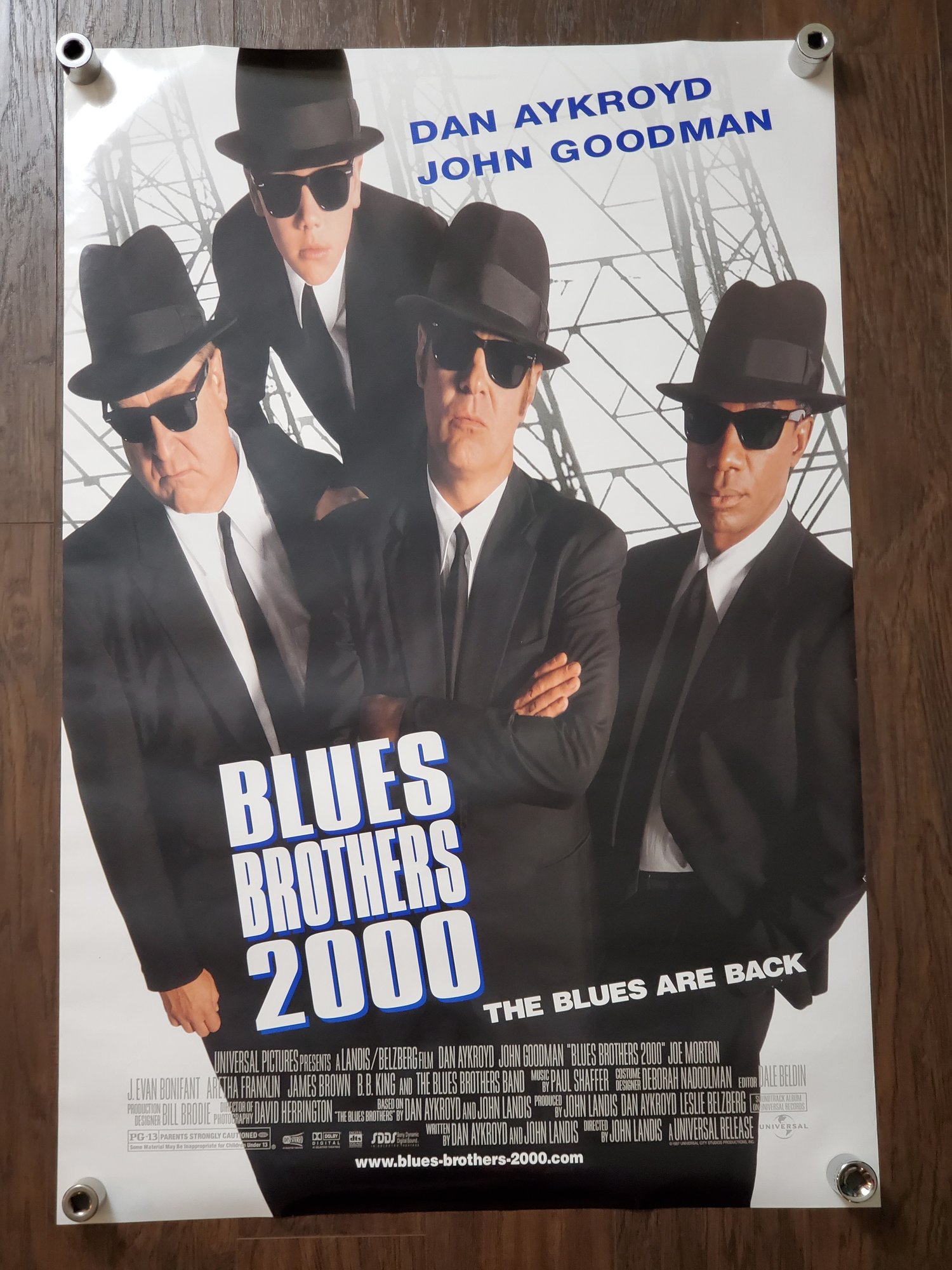 Blues Brothers 2000 1997 Original Movie Poster 40x27 #6593 ...