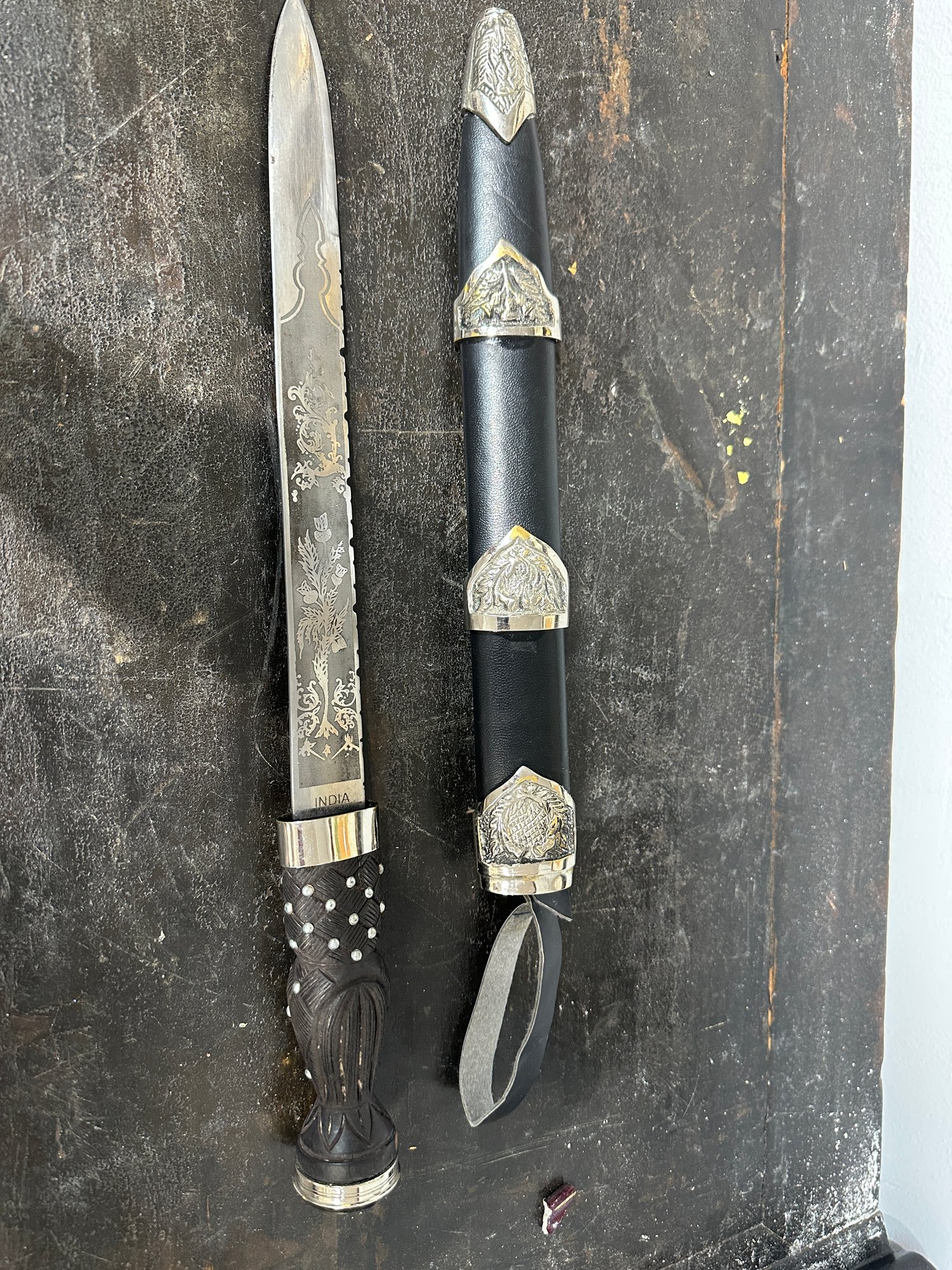 ANTIQUE SCOTTISH HIGHLAND DIRK KNIFE #2183 | Auctionninja.com