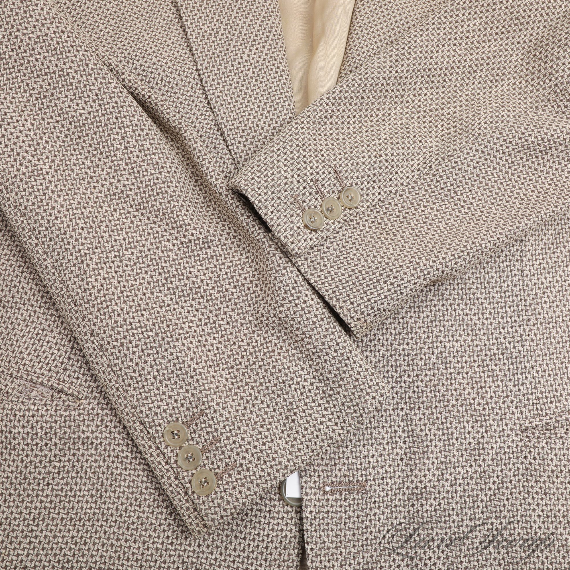 DYNAMIC AND EXPENSIVE MENS CANALI MADE IN ITALY WHEAT JACQUARD WOVEN ...
