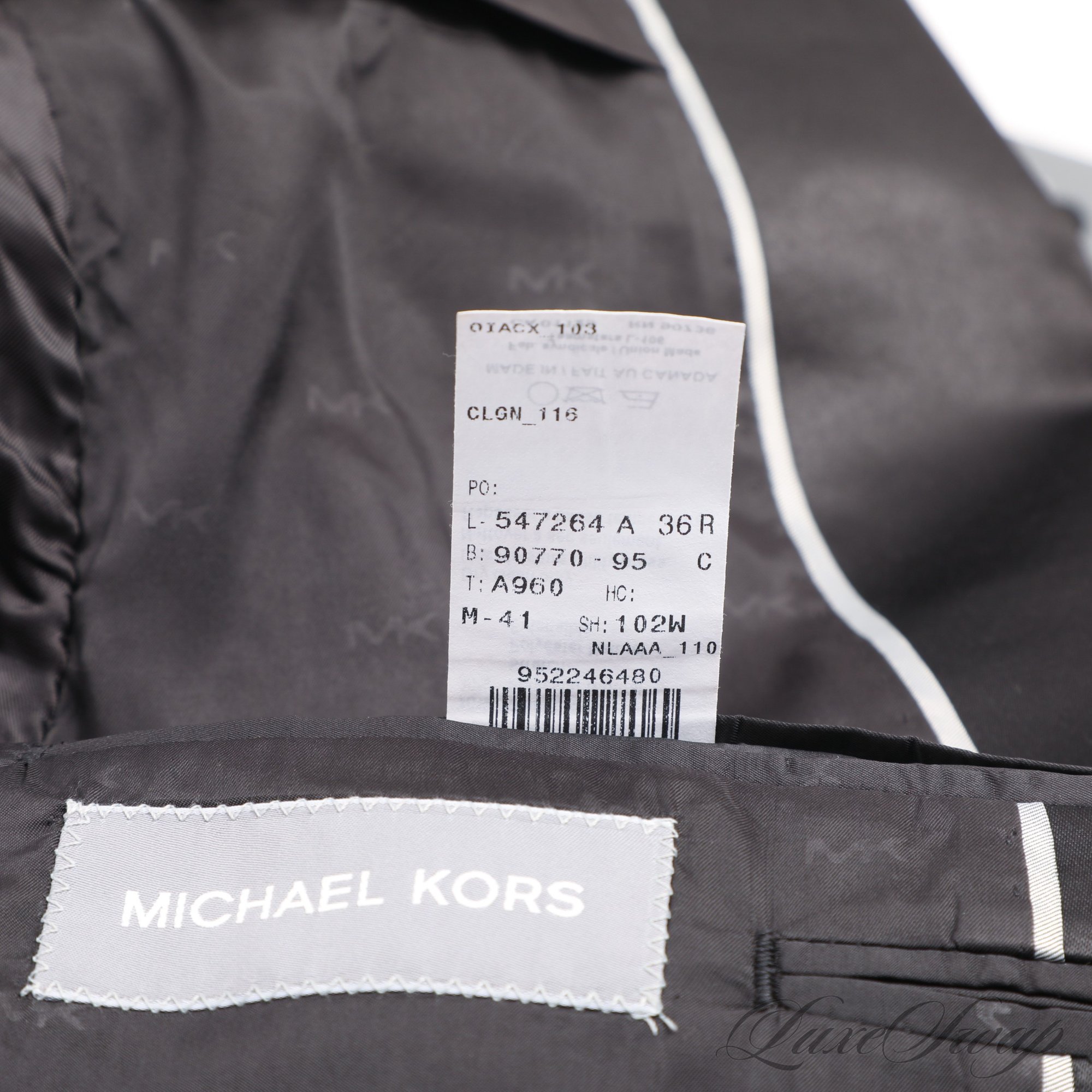 VALENTINES DAY READY? BRAND NEW W/TAGS $450 MENS MICHAEL KORS BLACK ...