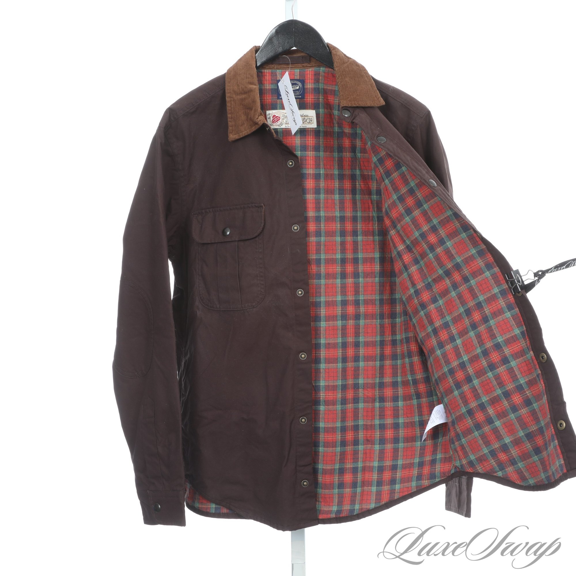 THESE ARE EXPENSIVE : MENS NEAR MINT J. CREW BROWN BRITISH MILLERAIN ...