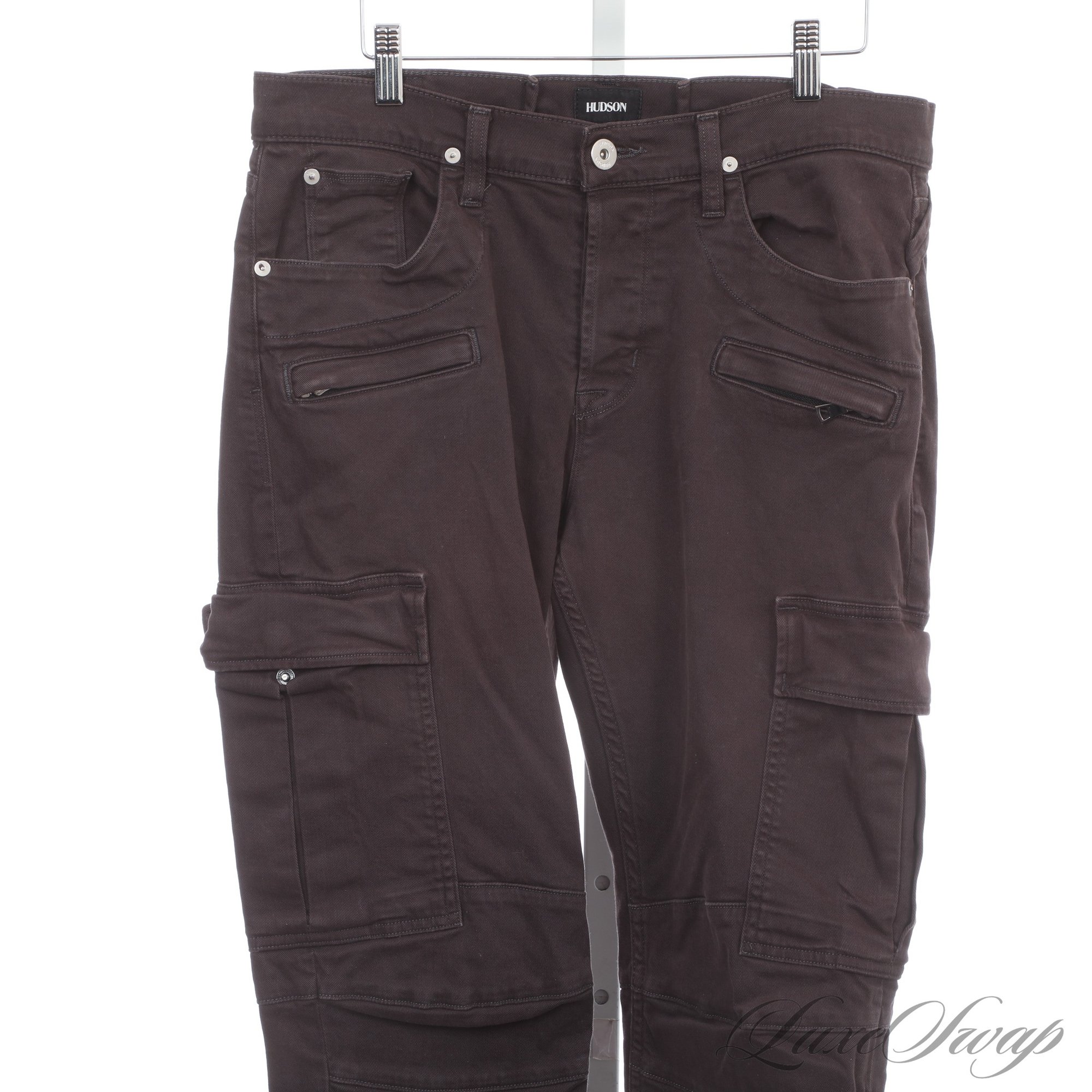 THESE ARE SOO GOOD! MENS HUDSON LOS ANGELES SEAR GREY "THE GREYSON ...
