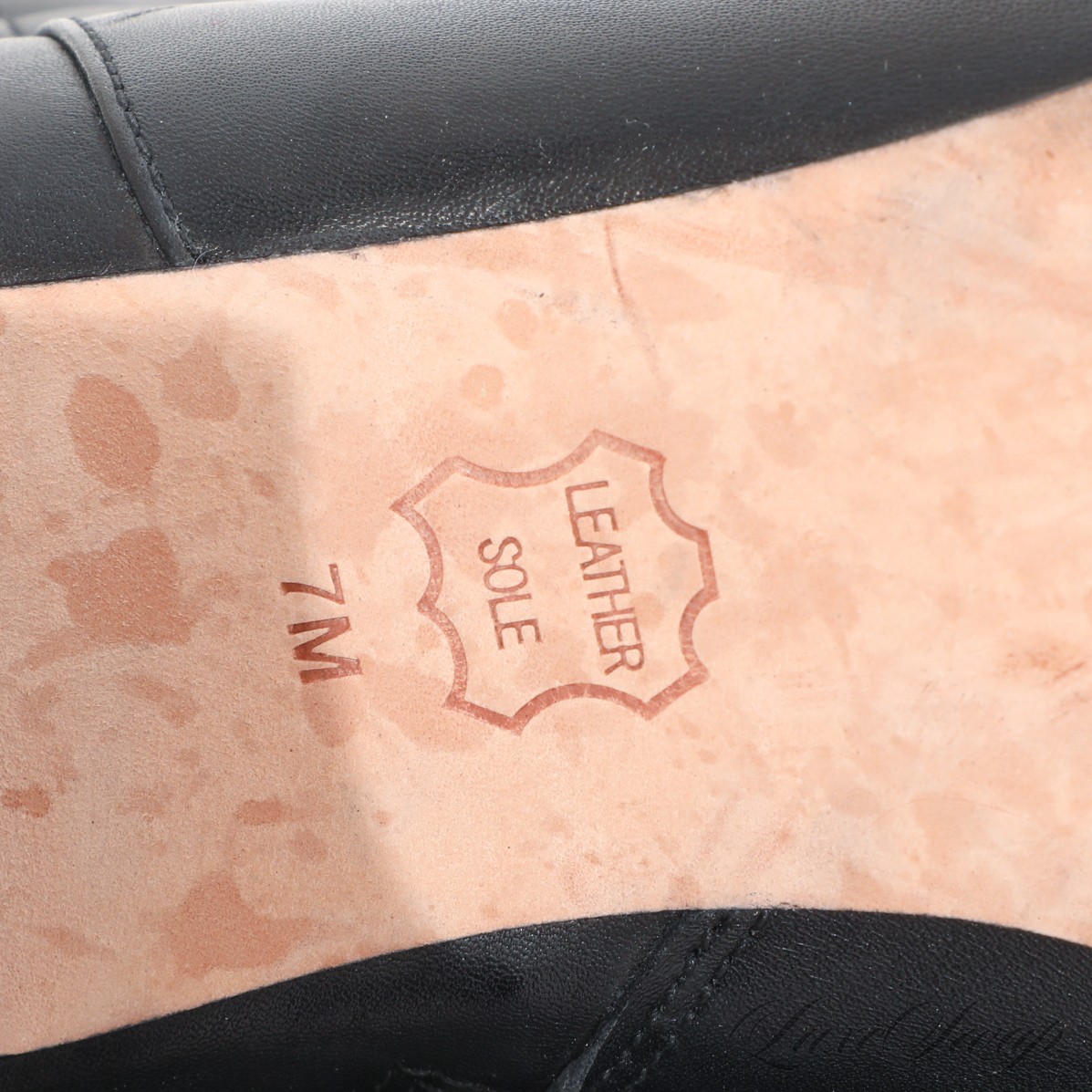 #19 NEAR MINT AND ROCK SOLID TORY BURCH BLACK NAPPA LEATHER GOLD ...