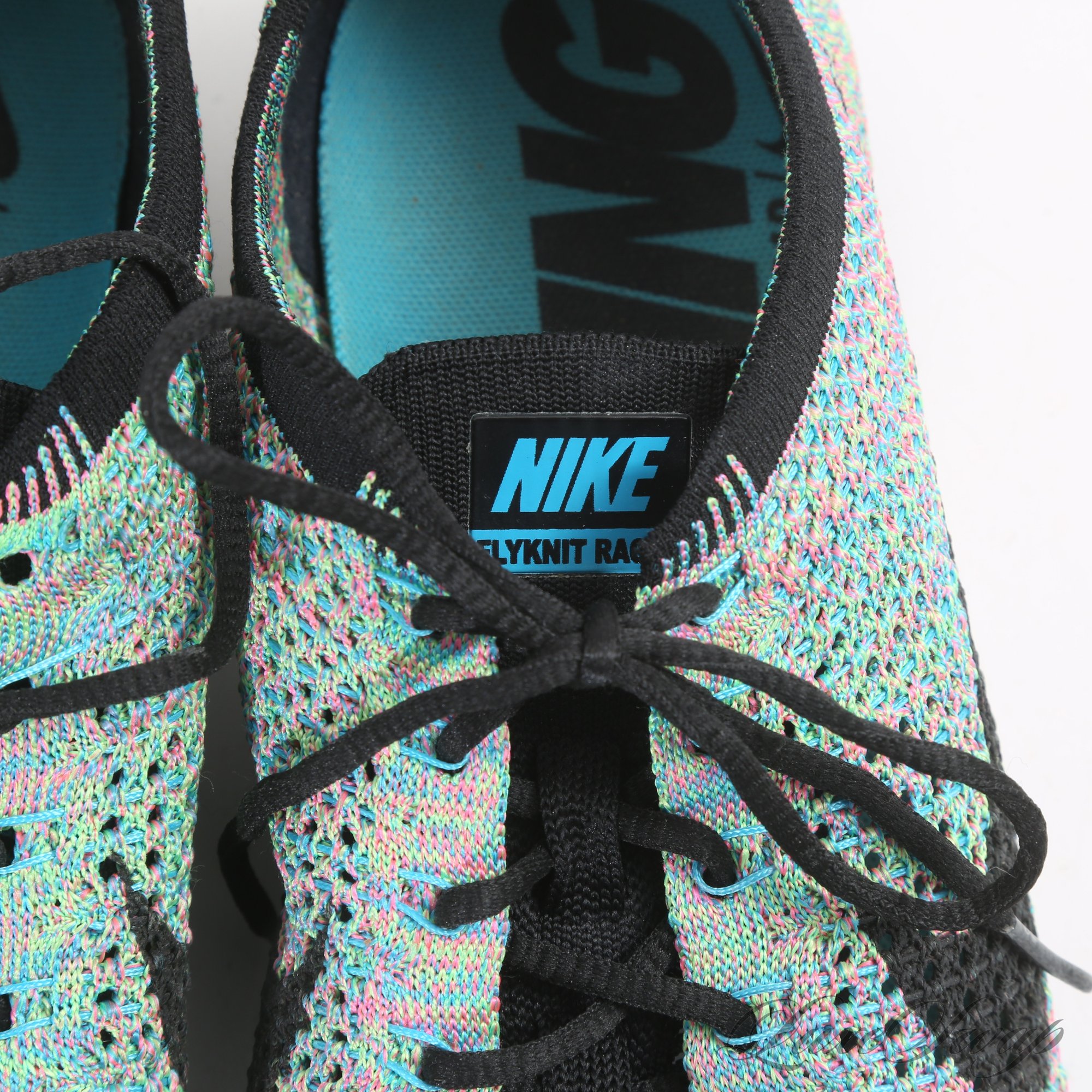 #2 MENS FANTASTIC CONDITION NIKE ULTRALIGHT RAINBOW FLYKNIT MESH KNIT ...