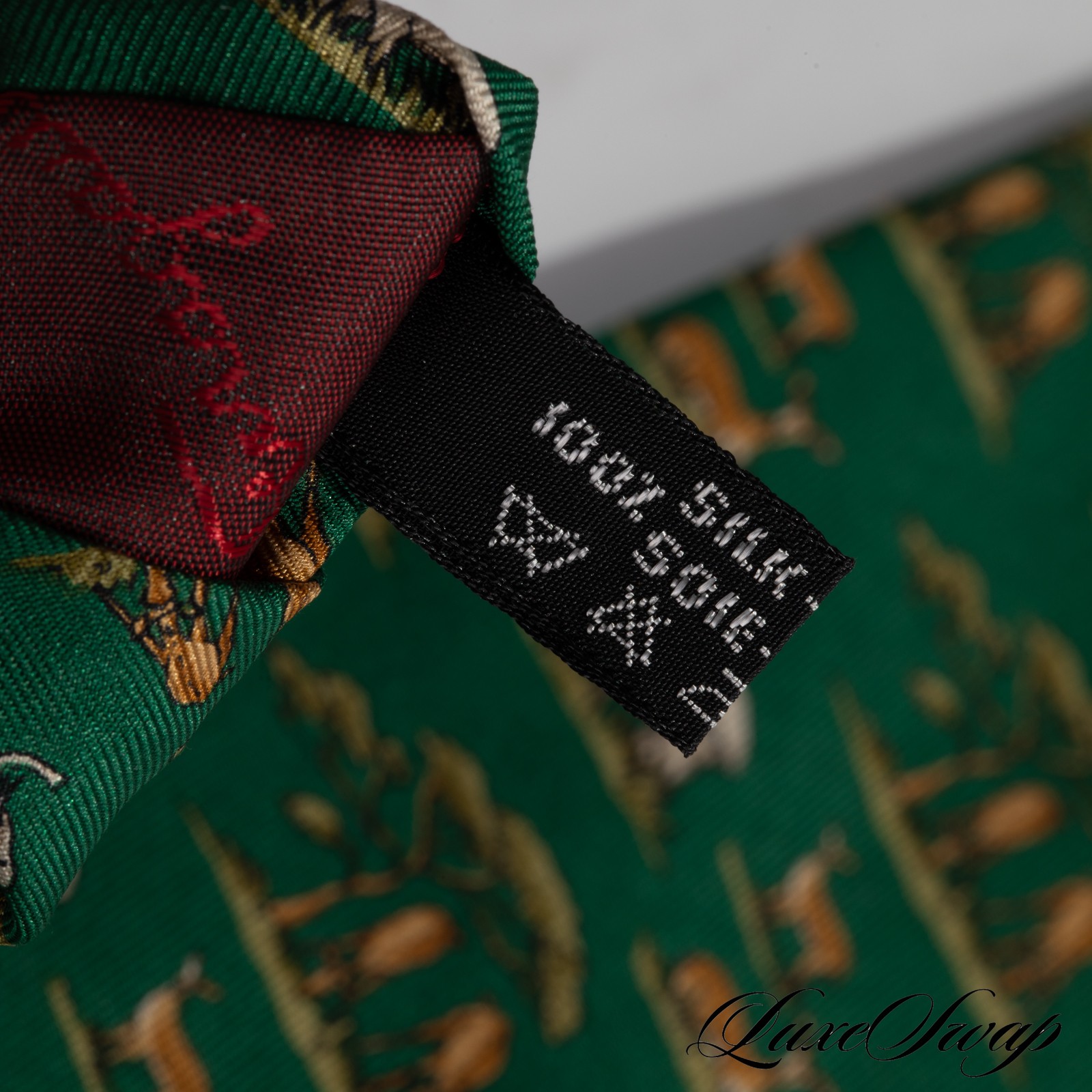SALVATORE FERRAGAMO MADE IN ITALY FOR ANDERSON EDITION GREEN WHIMSICAL ...